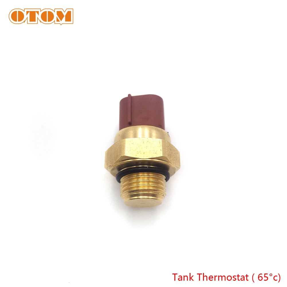 OTOM Motorcycle Water Tank Thermostat 65℃ 80℃ 85℃ 88℃ Fan Radiator Temperature Sensor Switch ...