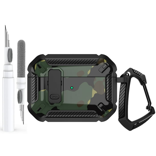 Otopo For Airpods Pro 2nd 1st Generation Case Cover With Cleaner Kit