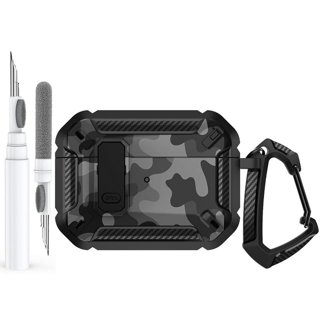 Otopo For Airpods Pro 2nd 1st Generation Case Cover With Cleaner Kit