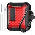 Otopo For Airpods 2nd 1st Generation Case Men Lock With Cleaner Kit