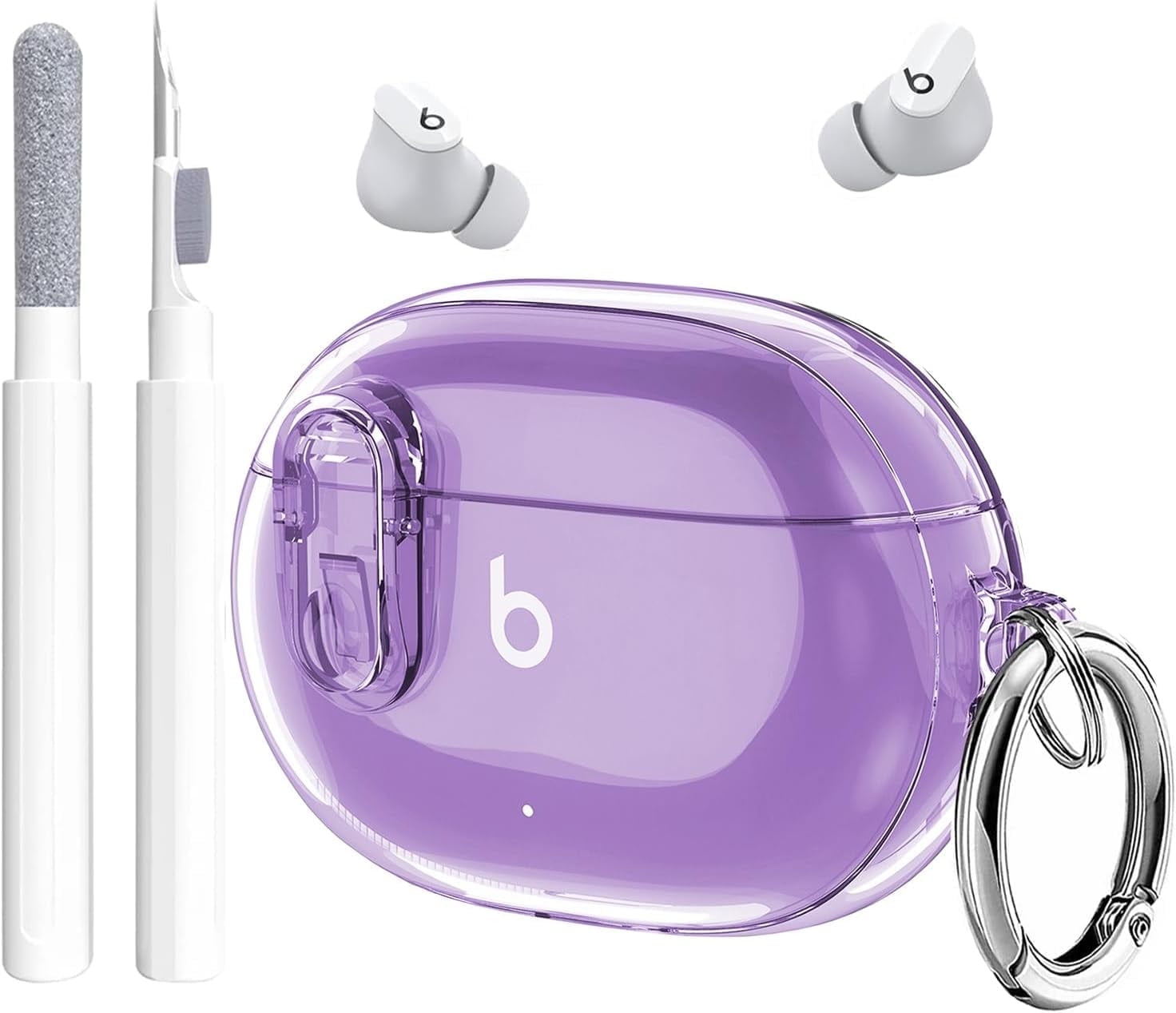 OTOPO NEW Beats Studio Buds/Buds Plus Case Cover Clear 2021/2023 Men ...