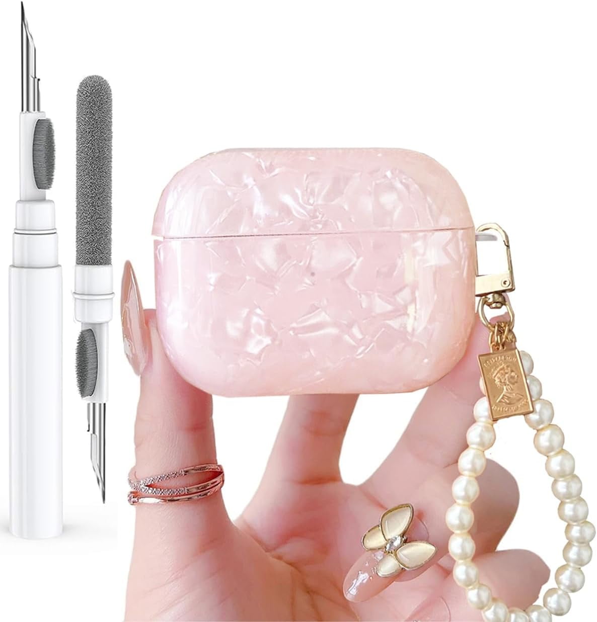 OTOPO Cute Glitter Airpods Pro 2nd/1st Generation Case with Cleaner Pen ...