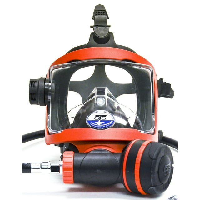 OTS Guardian Full Face Mask (Black Skirt / Red Hardware) - Walmart.com
