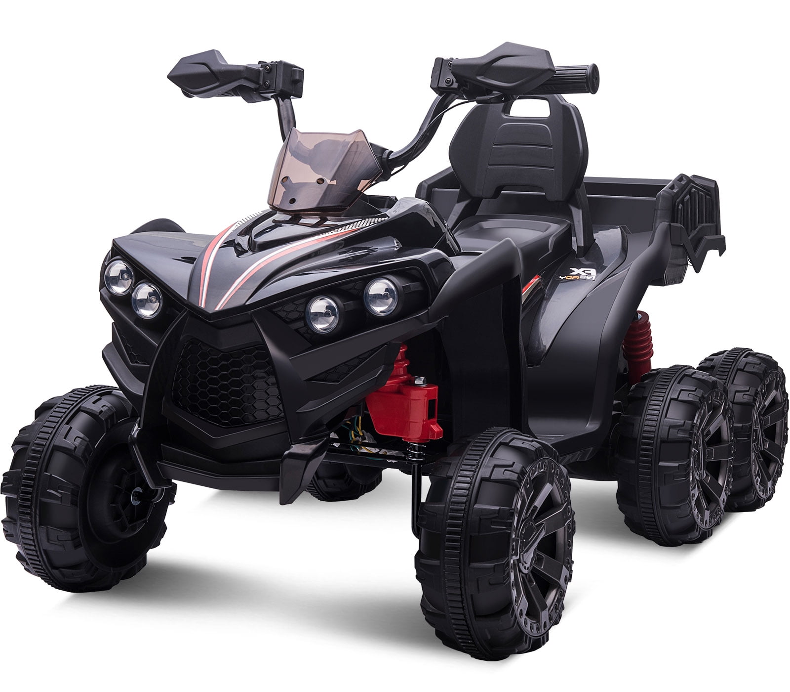 OTTORD 12V Power Battery Kids Ride on Electric ATV,Six Wheeler ATV ...