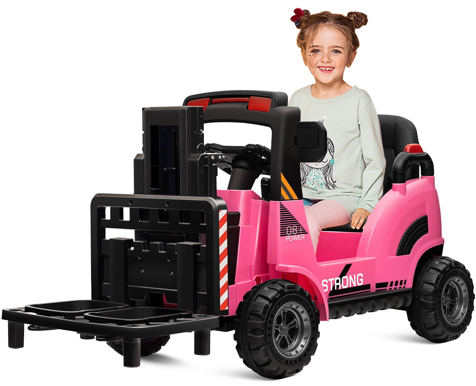 OTTARO Ride On Forklift Car, 12V Electric Ride On Car with Remote ...