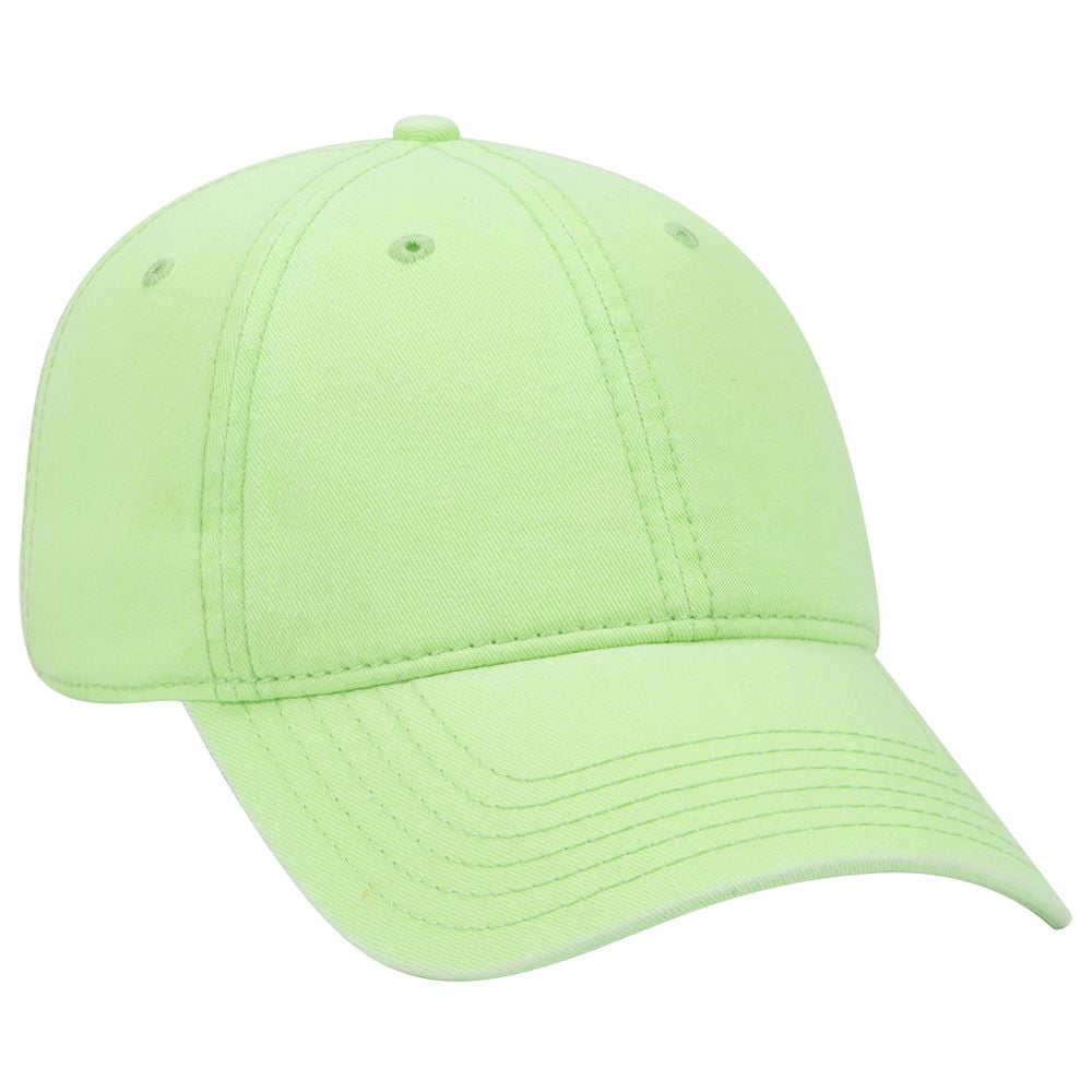 OTTO 6 Panel Low Profile Garment Washed Superior Cotton Twill - N ...