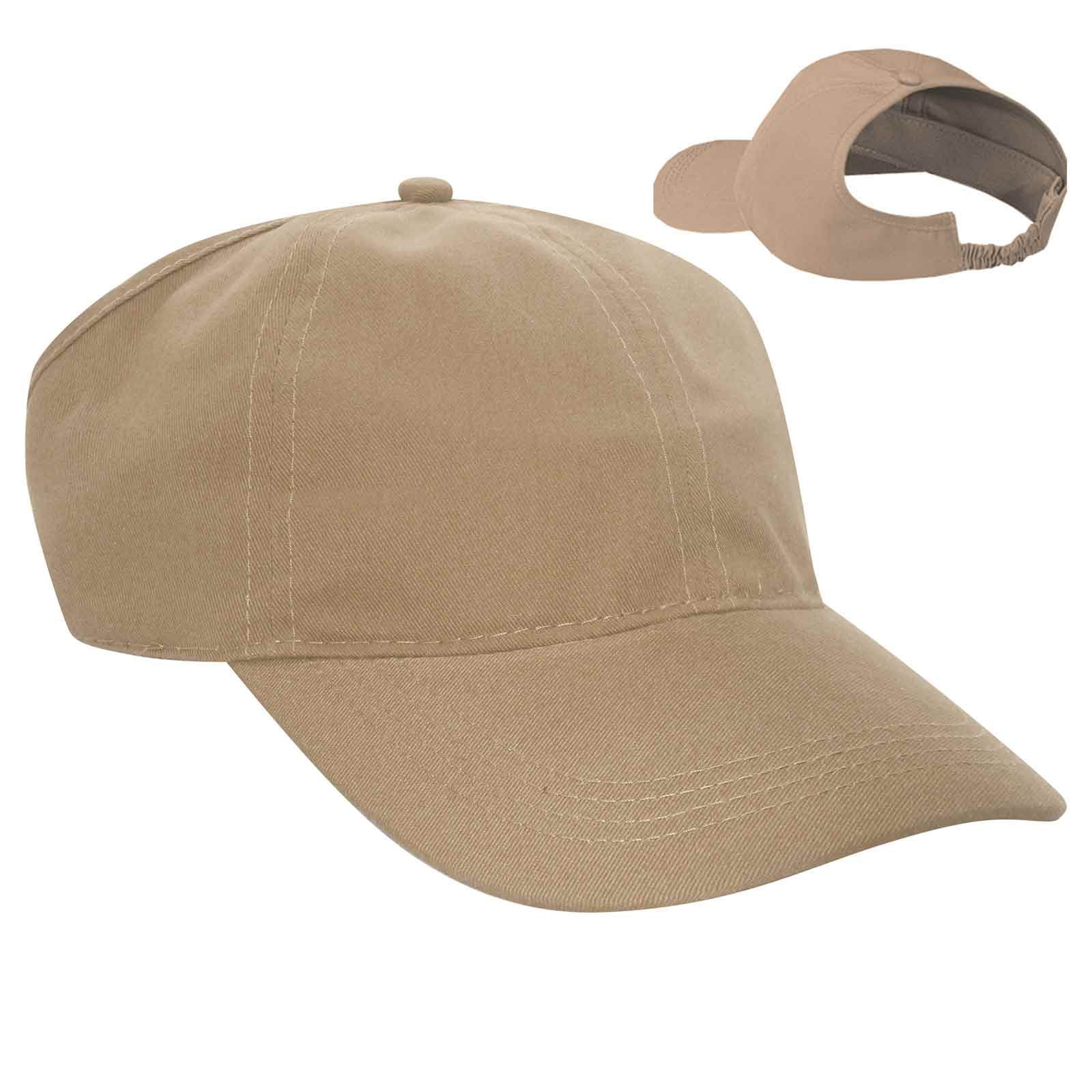 OTTO CAP 4 Panel Ponytail Cap - Walmart.com