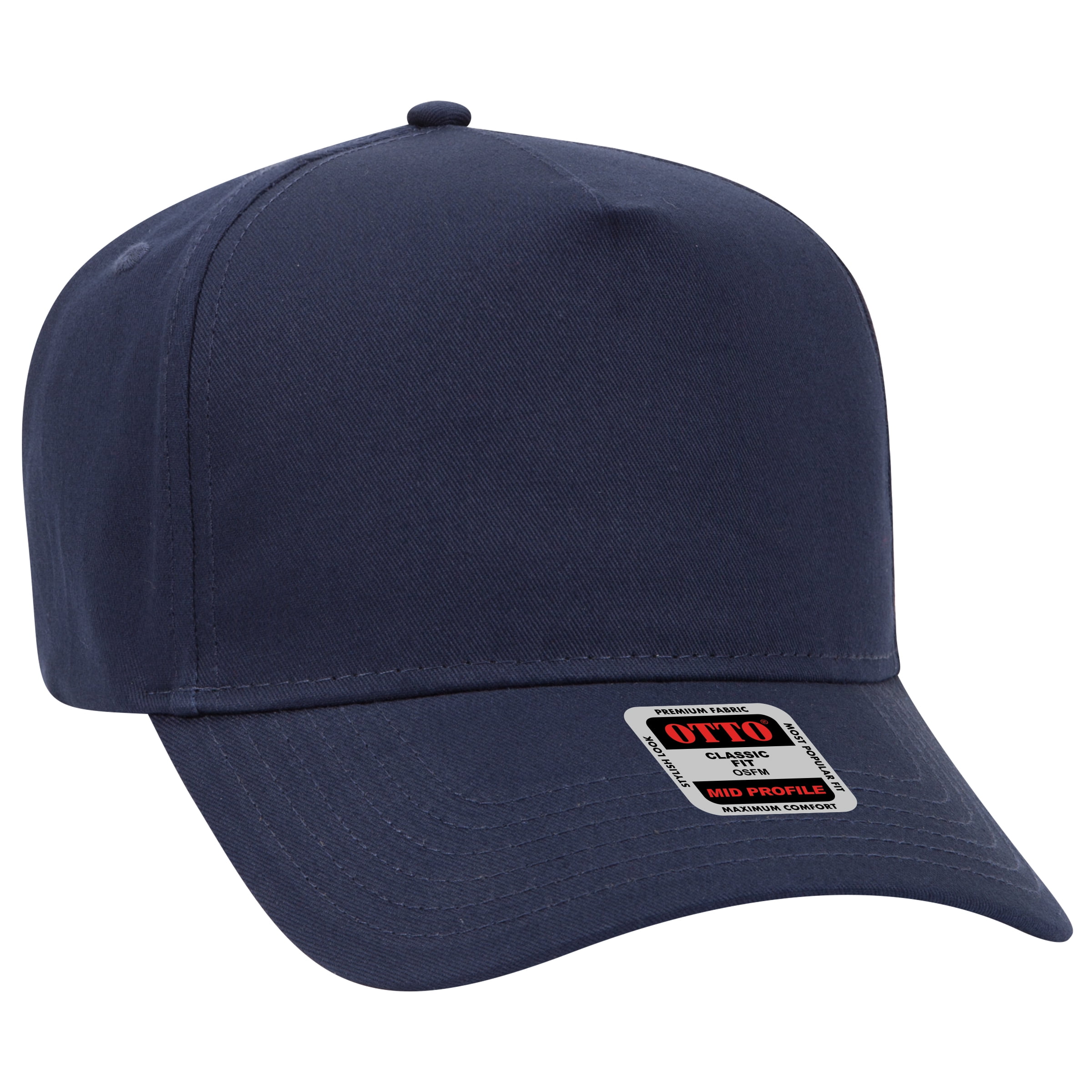 OTTO CAP 5 Panel Mid Profile Baseball Cap - Walmart.com