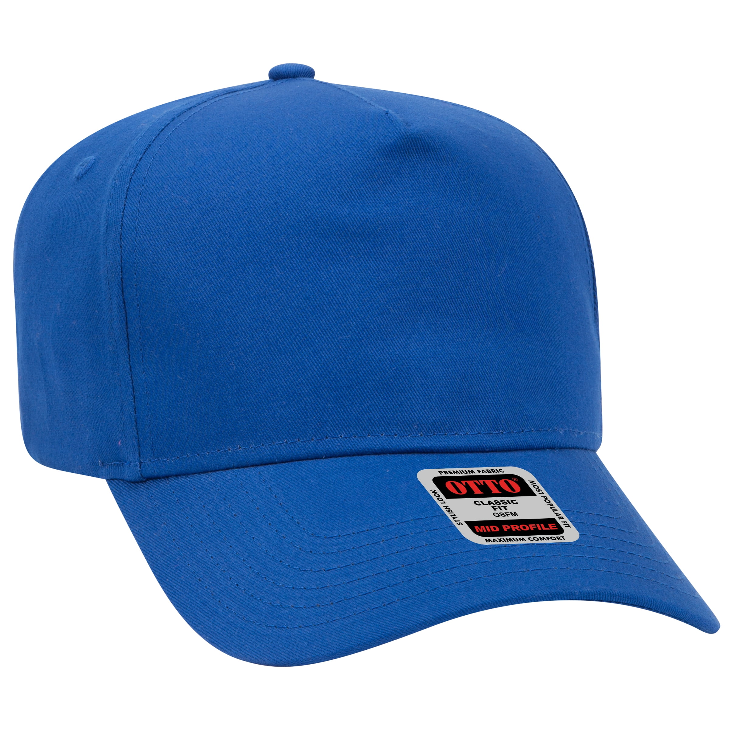 OTTO CAP 5 Panel Mid Profile Baseball Cap - Walmart.com