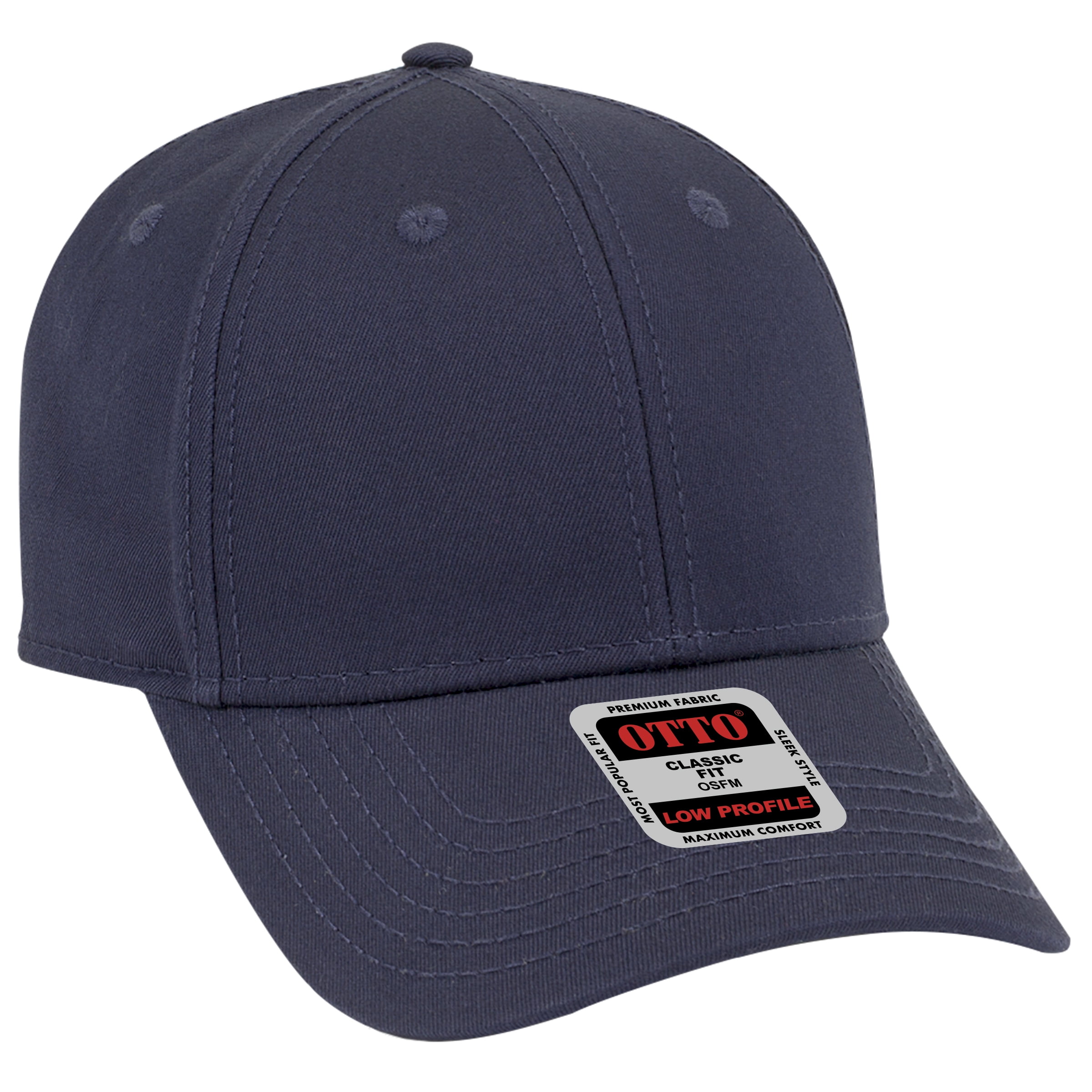 OTTO CAP 6 Panel Low Profile Baseball Cap - Walmart.com