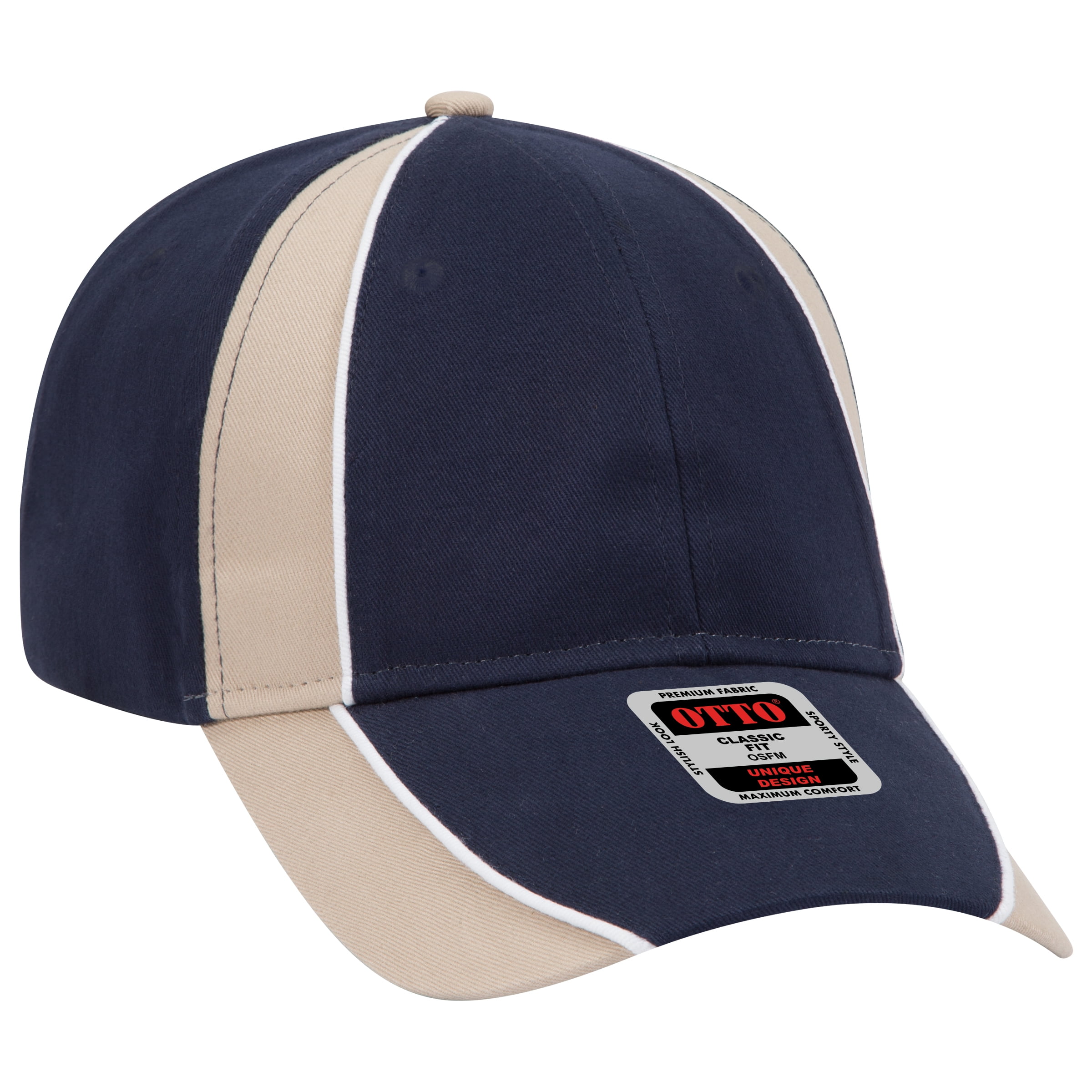OTTO CAP 6 Panel Low Profile Baseball Cap - Walmart.com