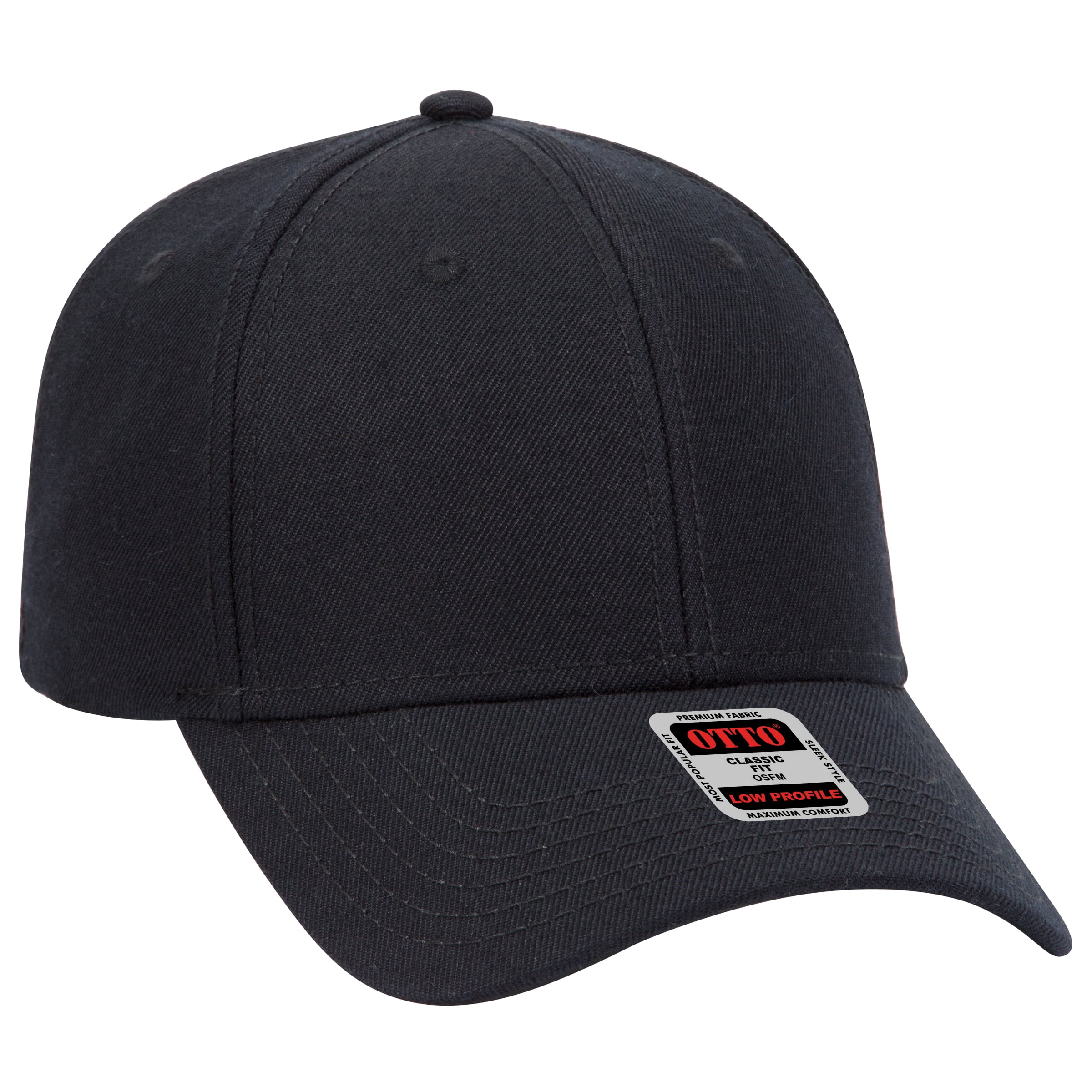 OTTO CAP 6 Panel Low Profile Baseball Cap - Walmart.com