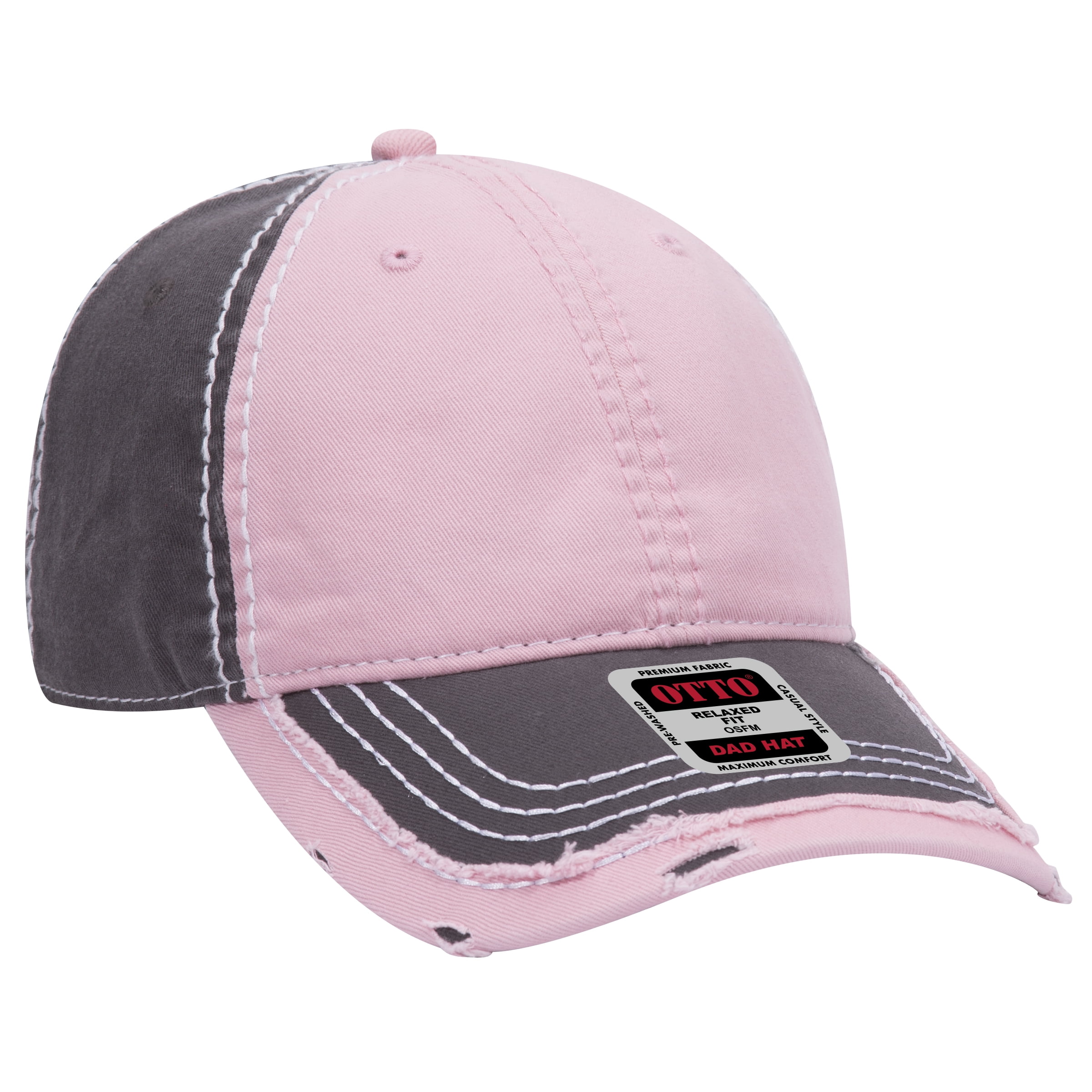 OTTO CAP 6 Panel Low Profile Dad Hat - Walmart.com