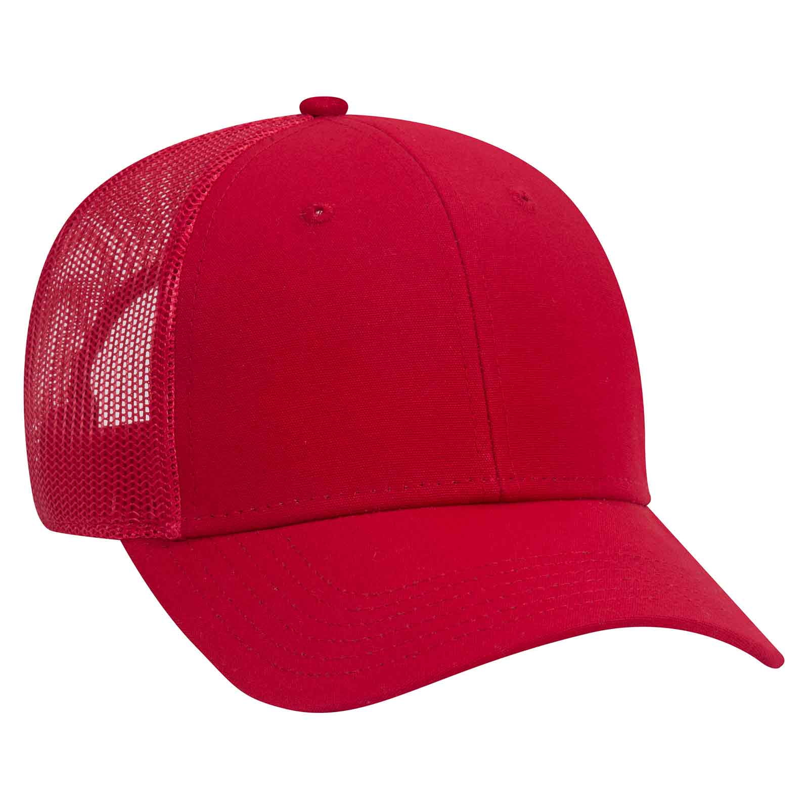 OTTO CAP 6 Panel Low Profile Mesh Back Trucker Hat - Walmart.com