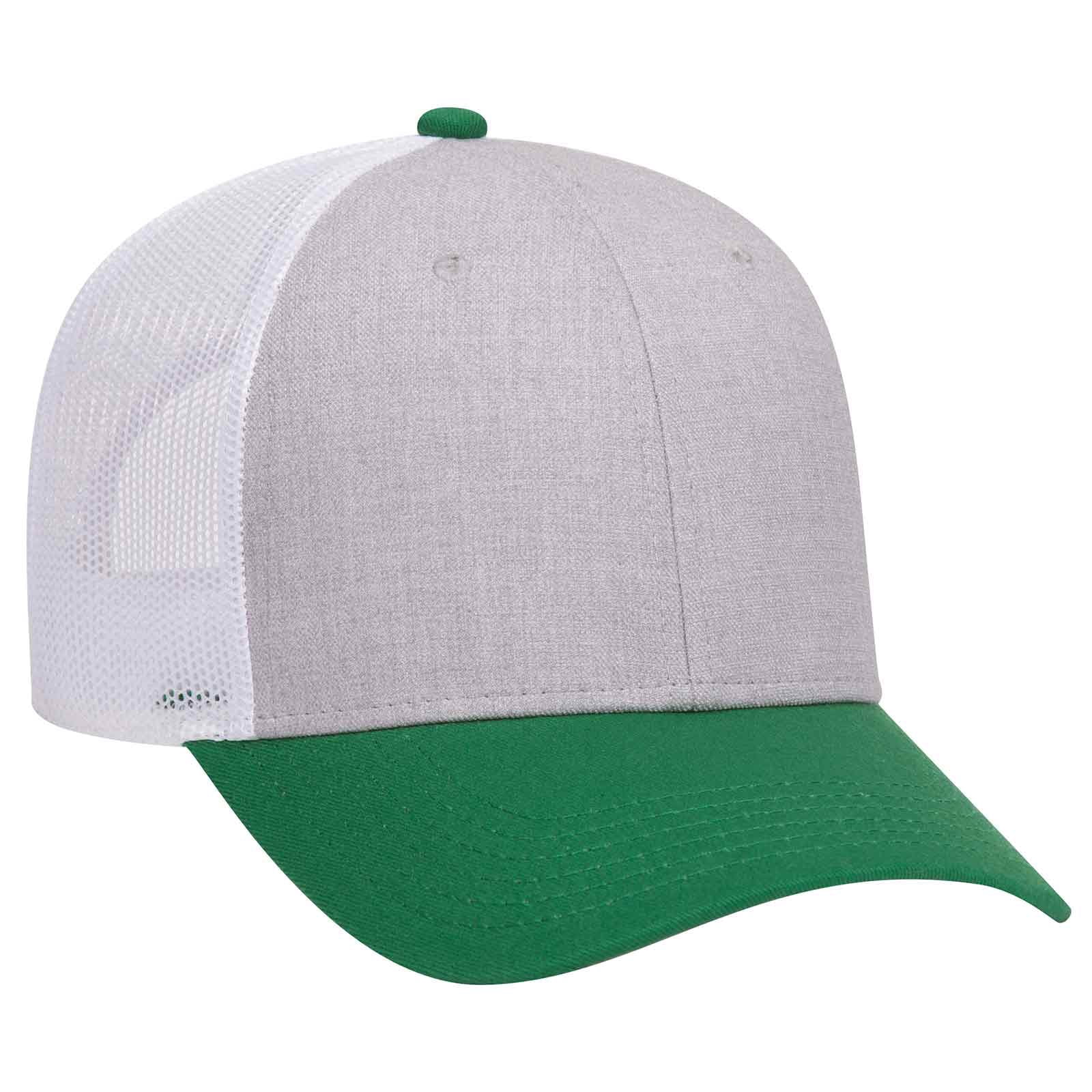 OTTO CAP 6 Panel Low Profile Mesh Back Trucker Hat - Walmart.com