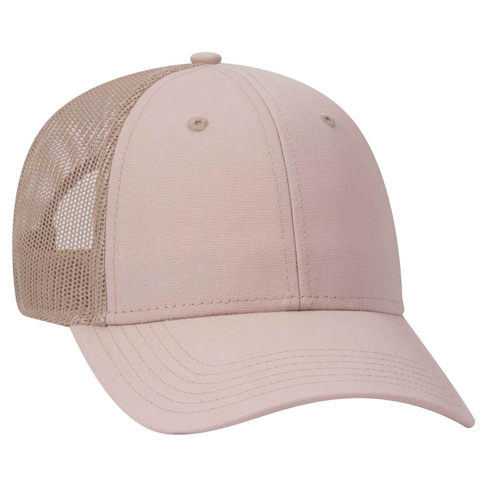 OTTO CAP 6 Panel Low Profile Mesh Back Trucker Hat - Walmart.com