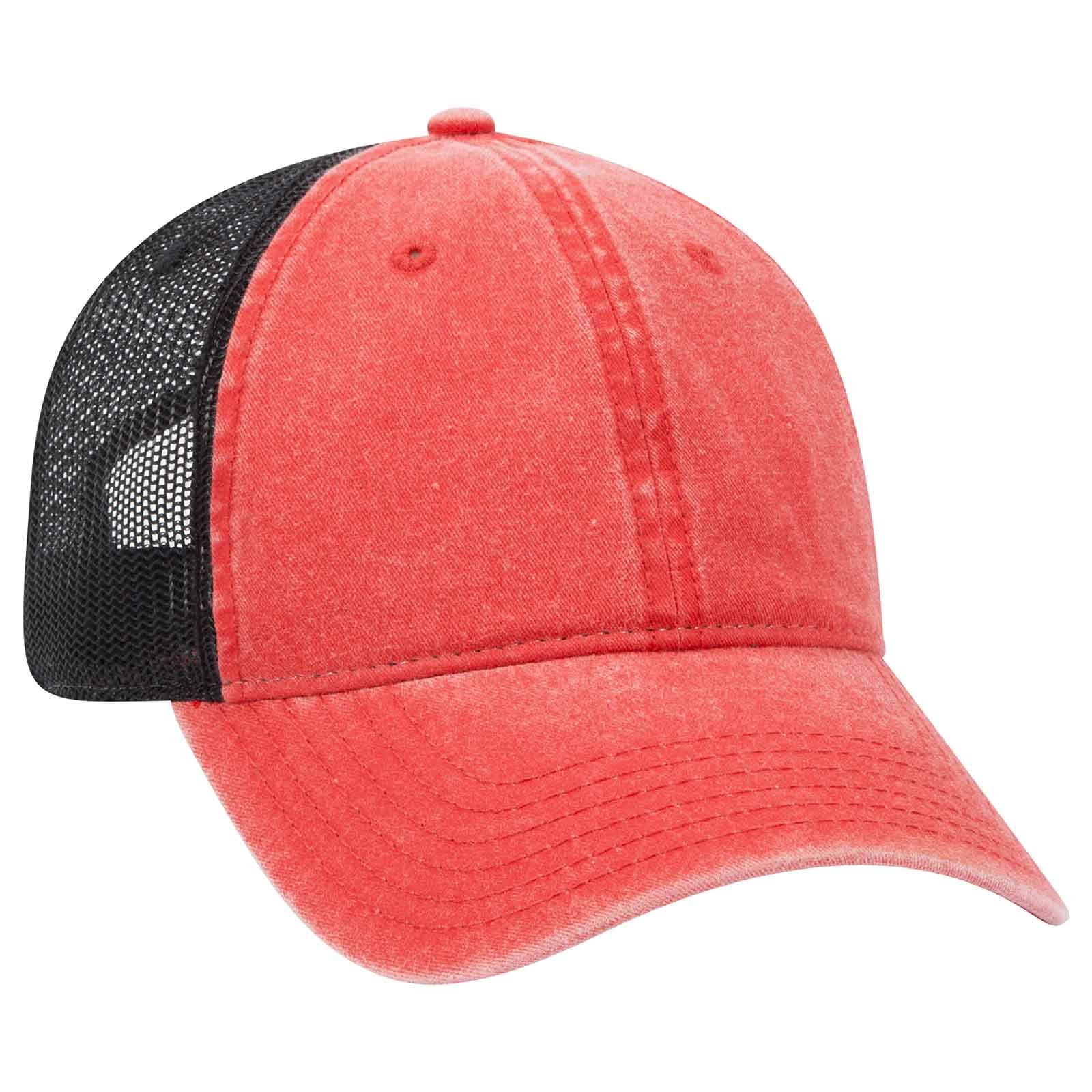 OTTO CAP 6 Panel Low Profile Mesh Back Trucker Hat - Walmart.com