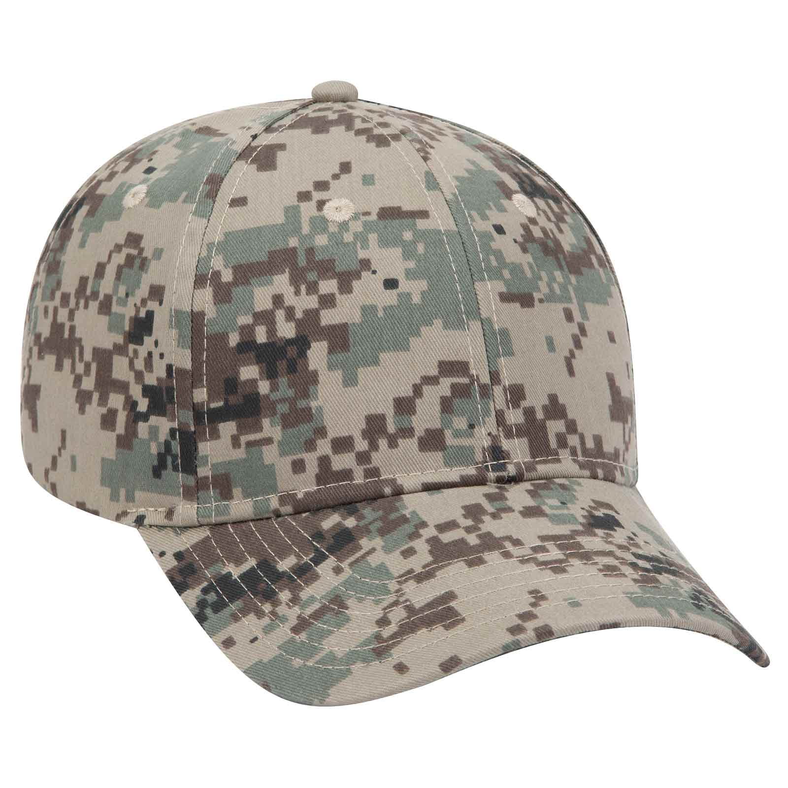OTTO CAP Digital Camouflage 6 Panel Low Profile Baseball Cap - Walmart.com
