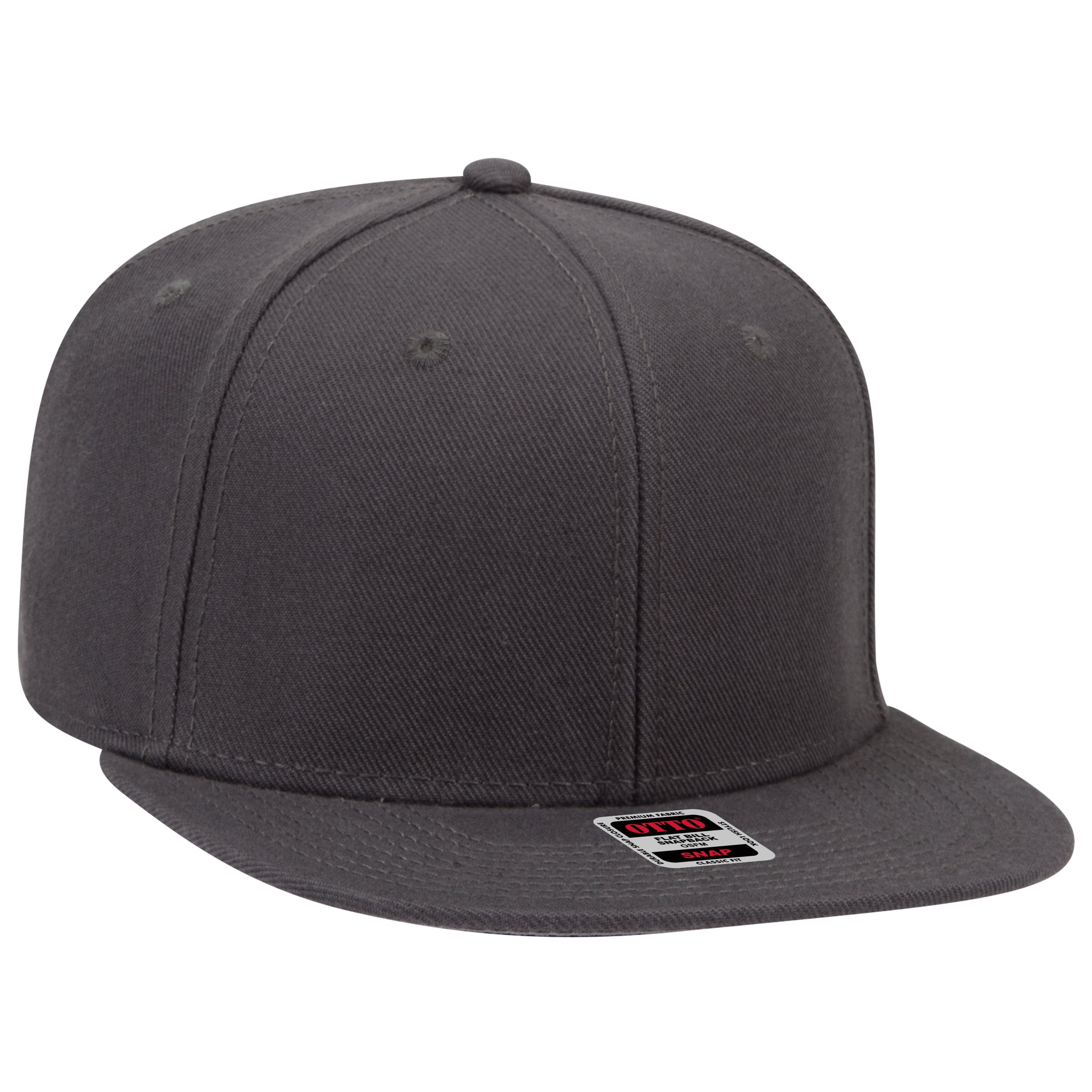OTTO CAP OTTO SNAP 6 Panel Mid Profile Snapback Hat - Walmart.com