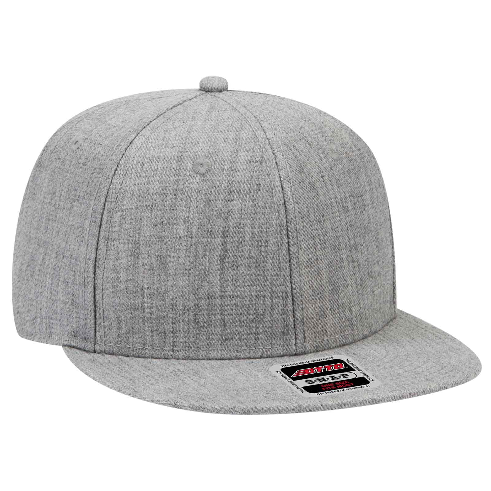 OTTO CAP OTTO SNAP 6 Panel Mid Profile Snapback Hat - Walmart.com