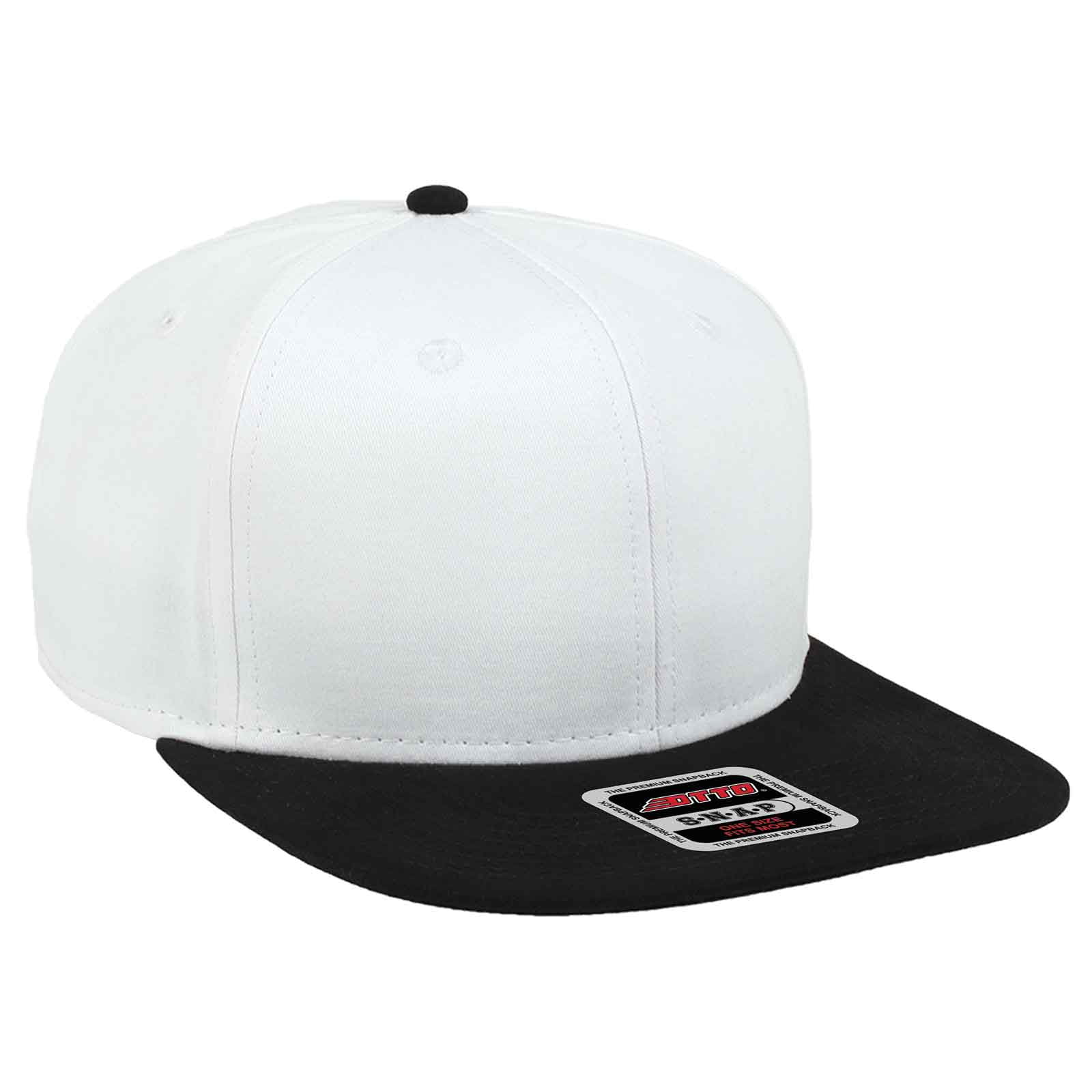 OTTO CAP OTTO SNAP 6 Panel Mid Profile Snapback Hat - Walmart.com