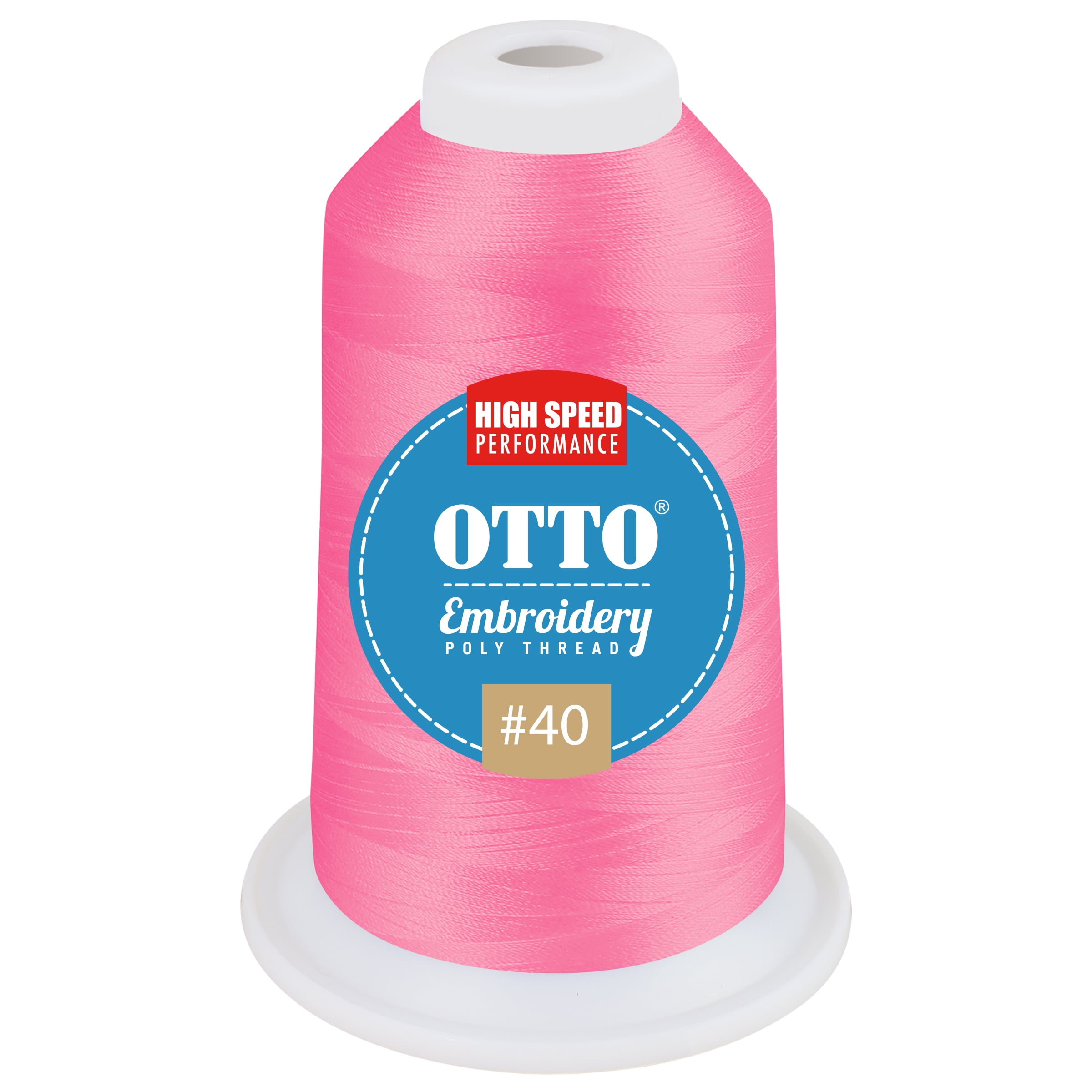 OTTO Embroidery Poly Thread #40 1,100 yd. Cone - Walmart.com