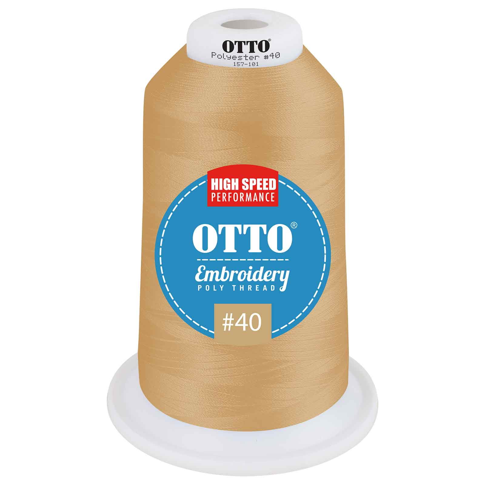 OTTO Embroidery Poly Thread #40 5,500 yd. King Cone - Walmart.com