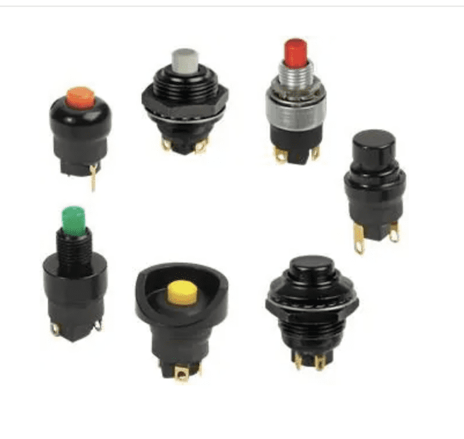 OTTO P7-826121, Basic / Snap Action Switches Standard PC Pin 5A SPST-DB ...