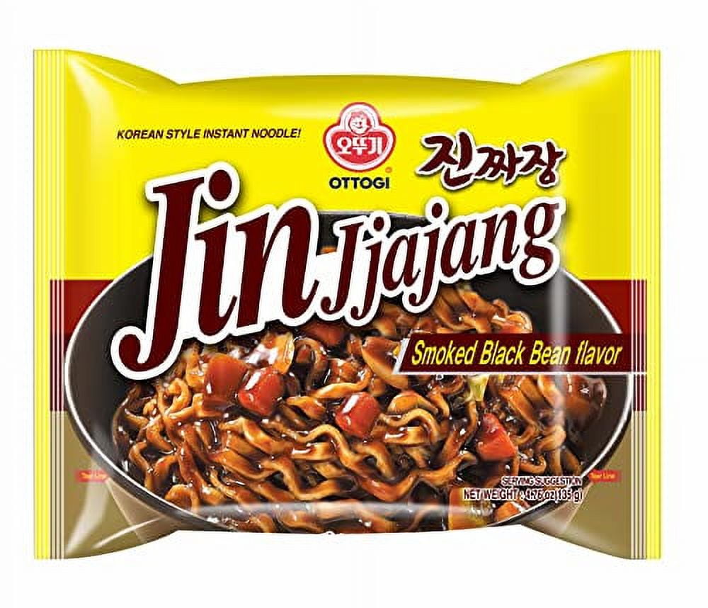 [OTTOGI] JIN Jjajang- Korean Style Instant Noodle -Jjajang Noodle ...