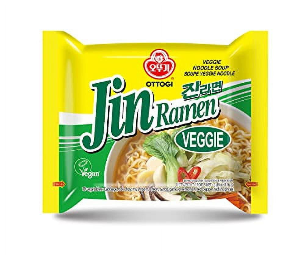 [OTTOGI] Jin Ramen Veggie, Veggie Noodle Soup, Vegan Korean Style ...