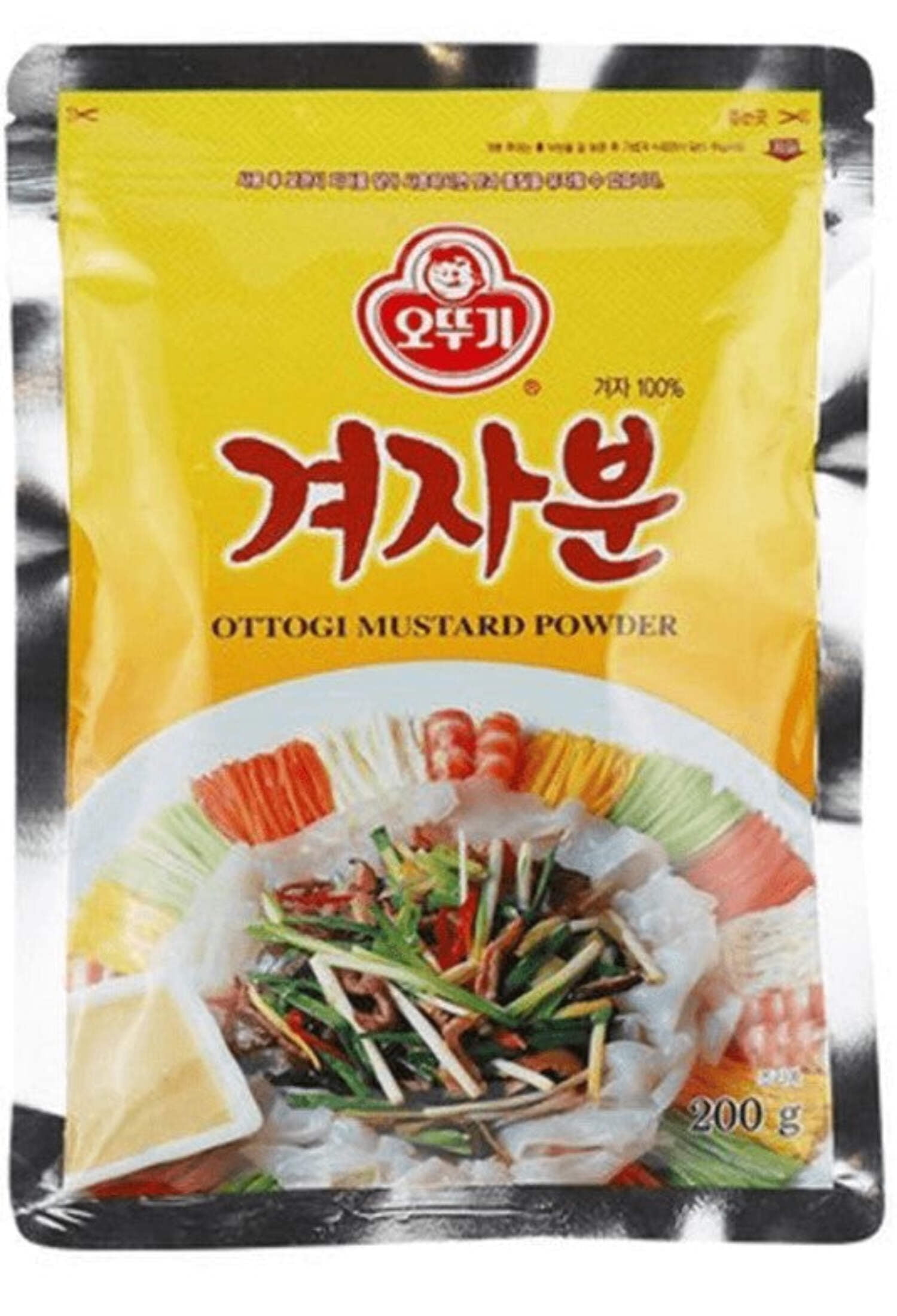 OTTOGI mustard powder 200g Korean food seasoning (1 Pouch) - Walmart.com