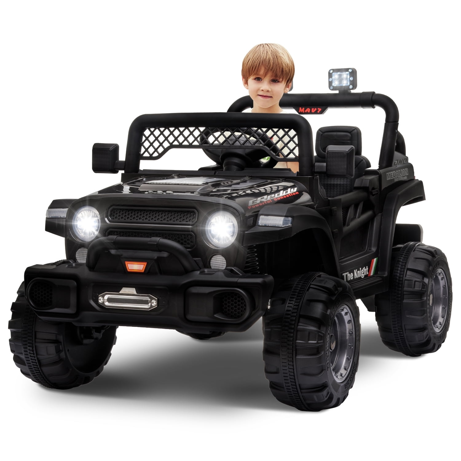 OTTORD 12V Battery Electric Kids Ride on Vehicle with Remote Control ...