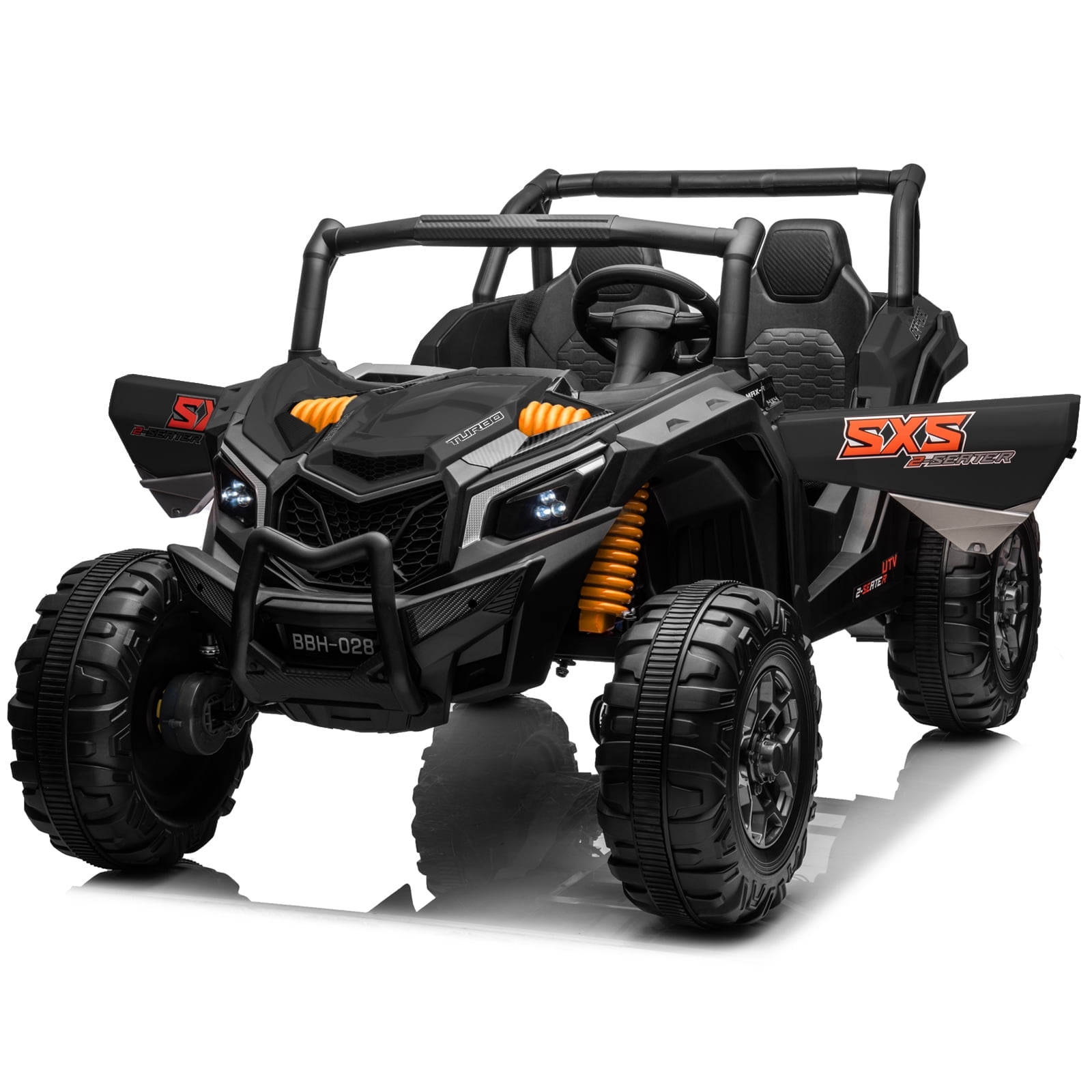 OTTORD Battery Powered 24V Ride on 4x4 Car UTV, 2 Seater Electric ...