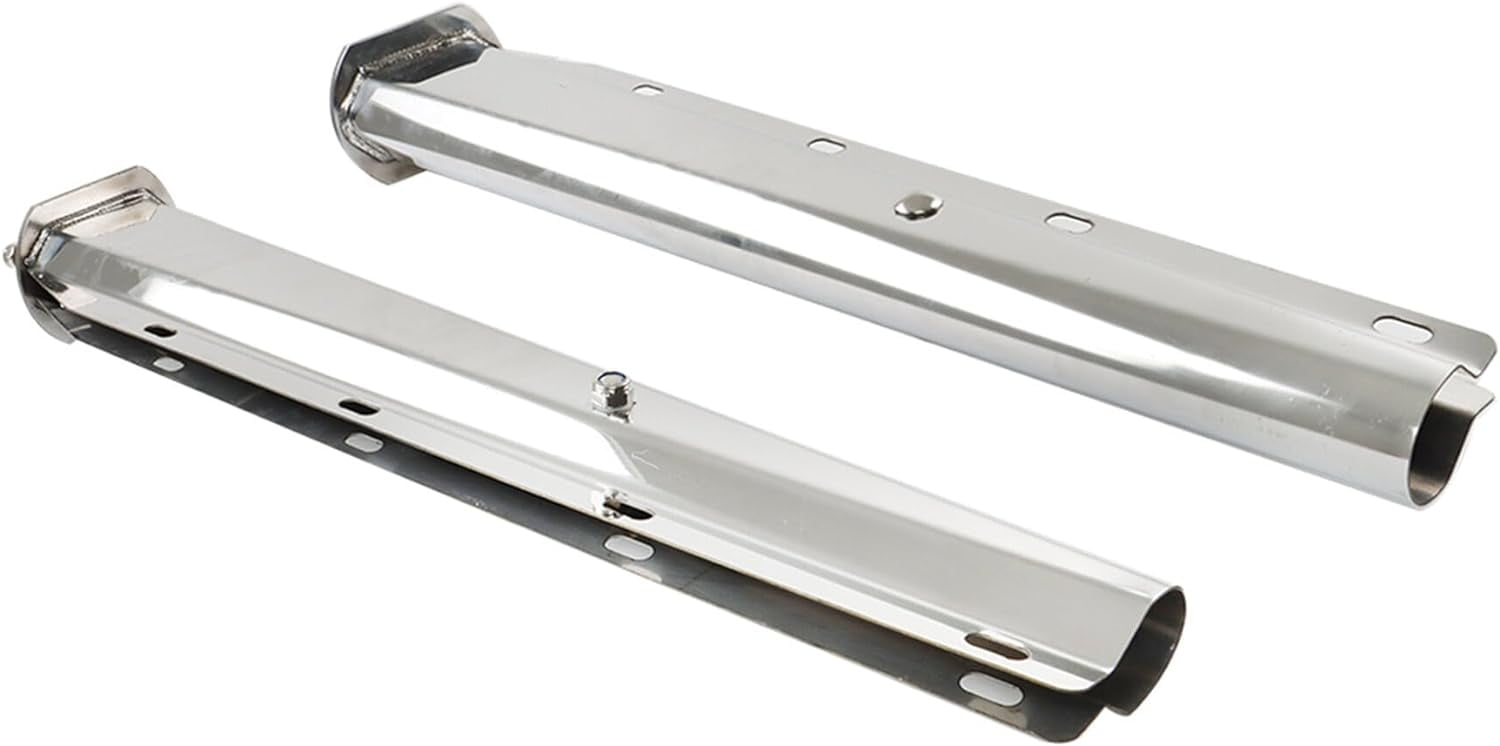 OTTULUR 30 Stainless Steel Chrome Straight Tapered Mud Flap Hanger 2 1/ ...
