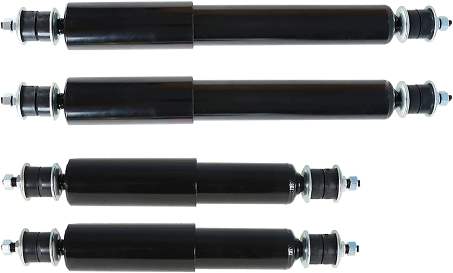 OTTULUR 4× Front Shocks & Rear Shock Absorbers For EZGo TXT gas ...