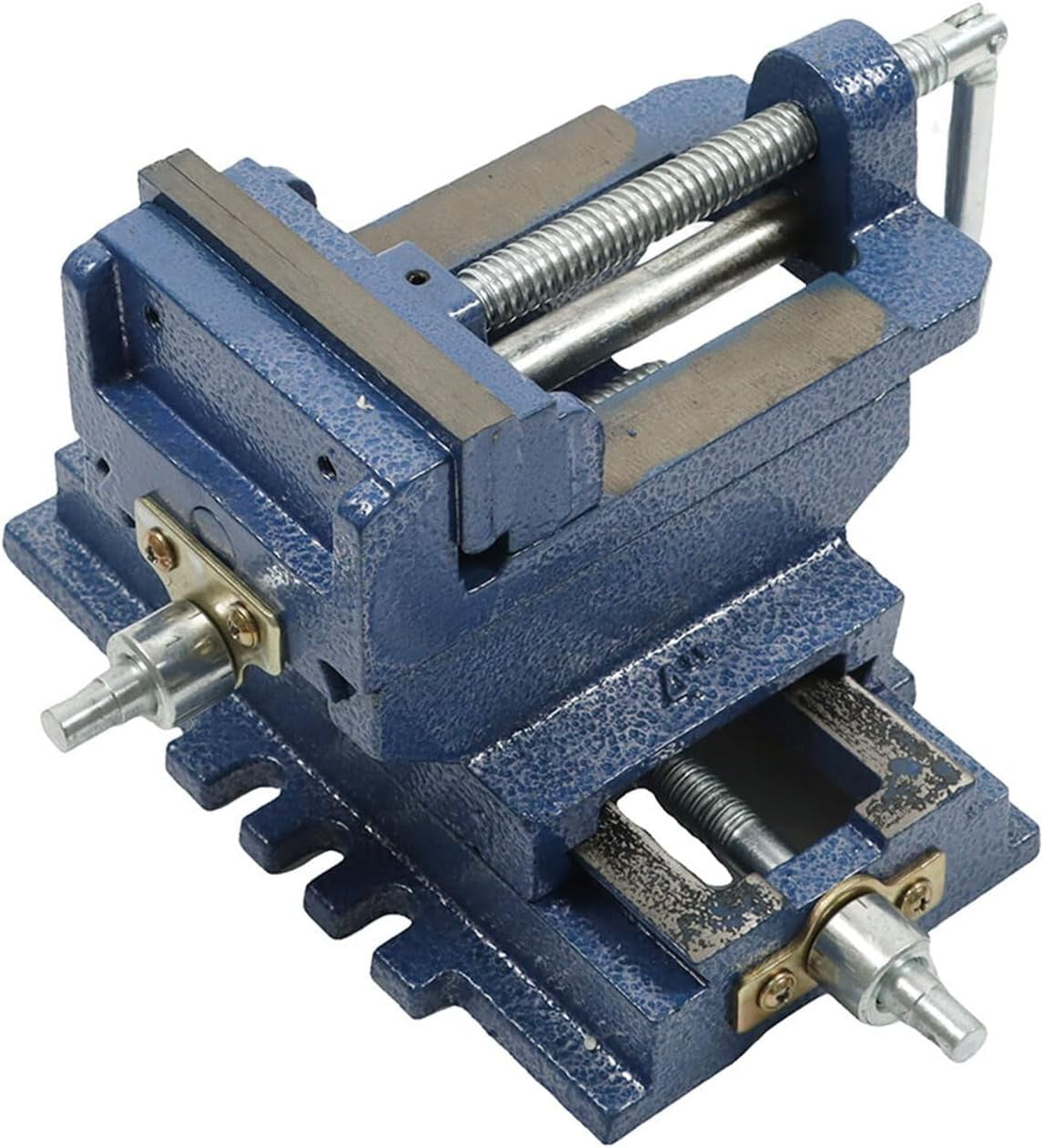 OTTULUR 4in Cross Slide Drill Press Vise X-Y 2 Way Heavy Duty Compound ...