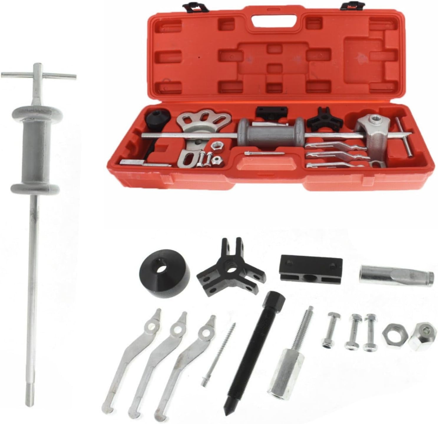 OTTULUR 9-Way Slide Hammer Puller Set Wrench Adapter Axle Bearing Hub ...