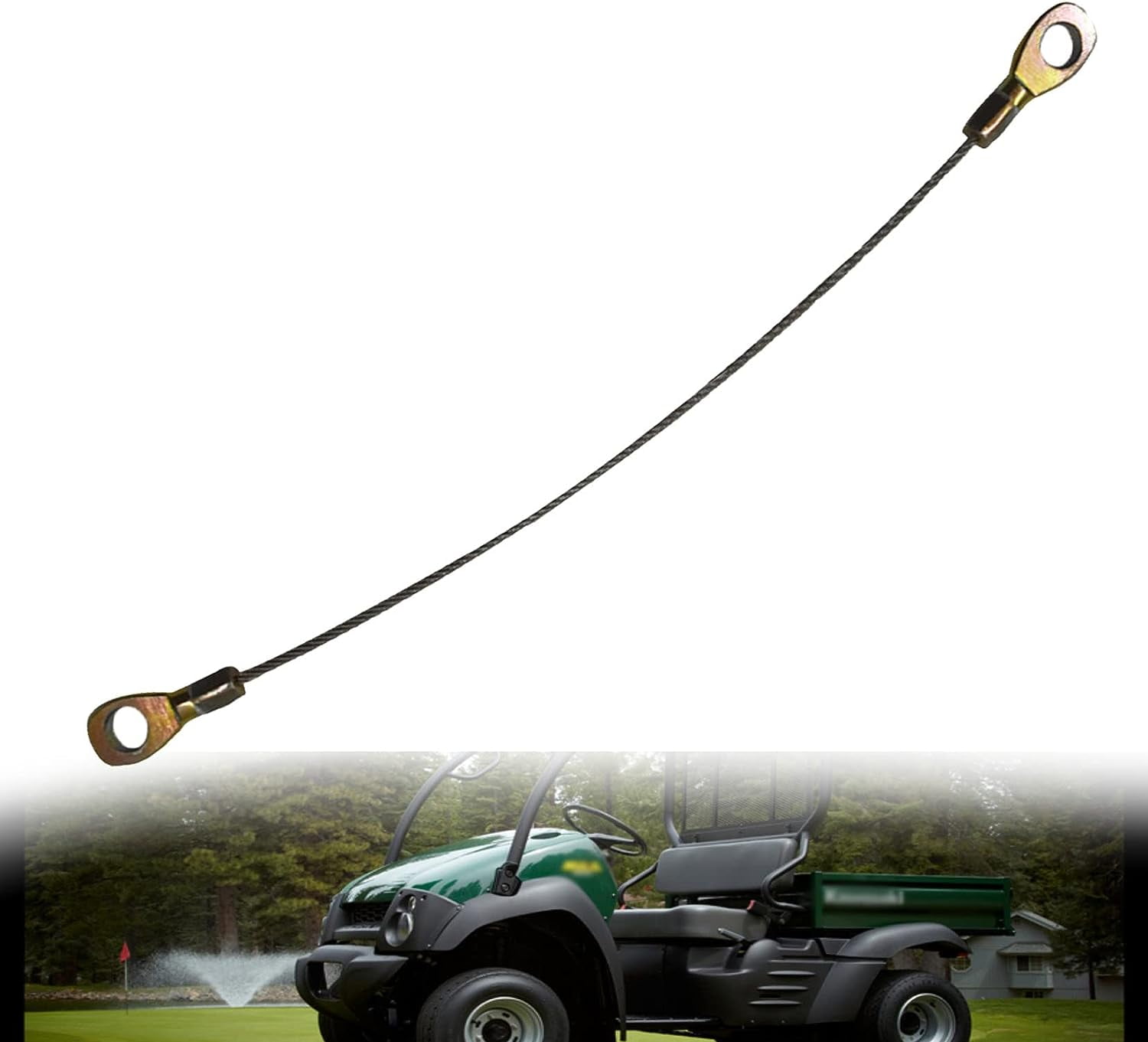 OTTULUR ATV&UTV Tailgate Cable Hook Assy Replacement for 2005-2016 Mule ...