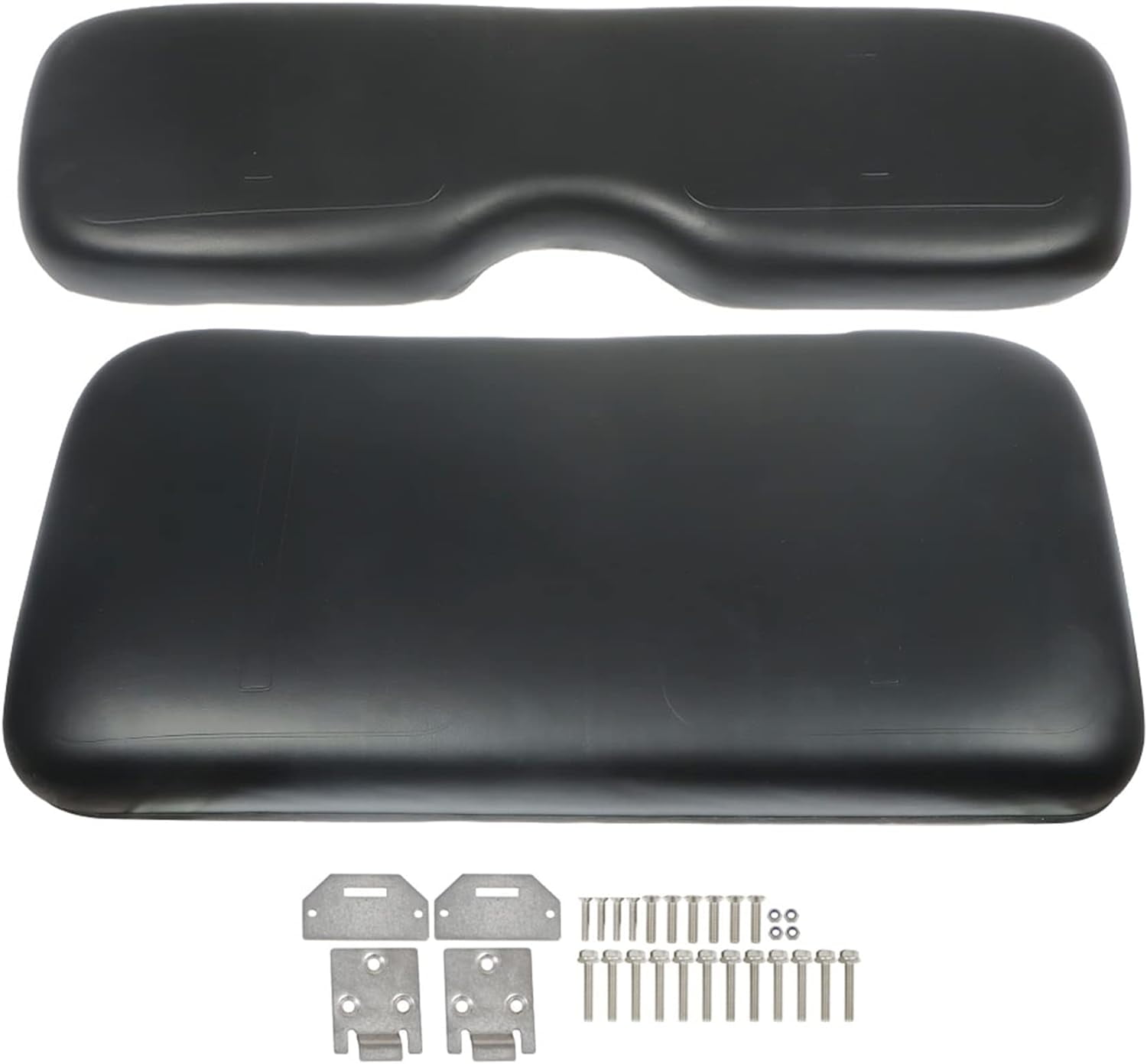 OTTULUR Black Front Seat Lean Back and Bottom Cushion For EZGO TXT Golf ...