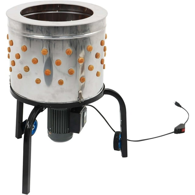 OTTULUR Chicken Plucker Machine Feather Plucker Stainless Steel 280RPM ...