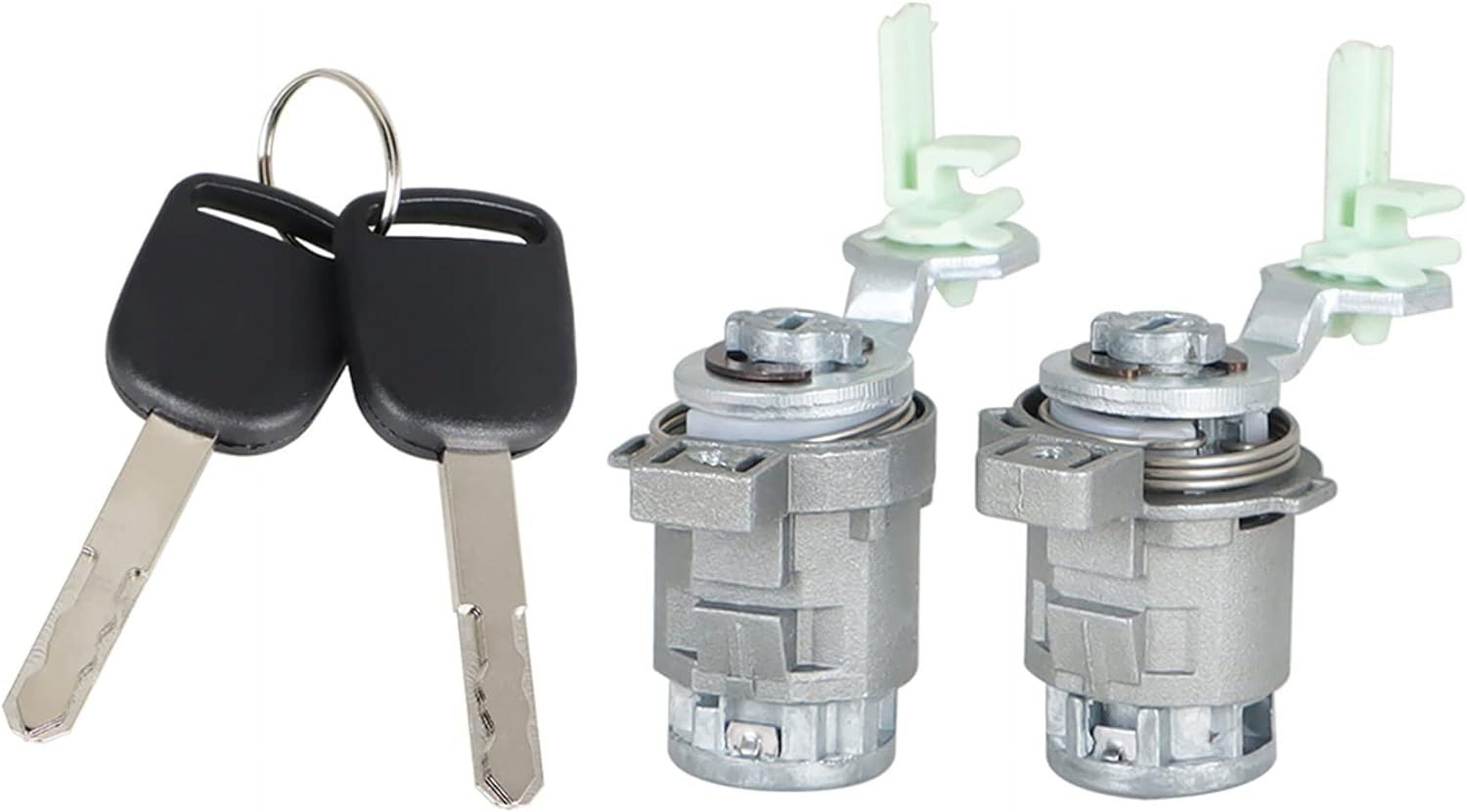 OTTULUR Door Lock Cylinder 72146-S73-003 72145-S73-003 with 2 Keys Replacement for 2001-2005 ...
