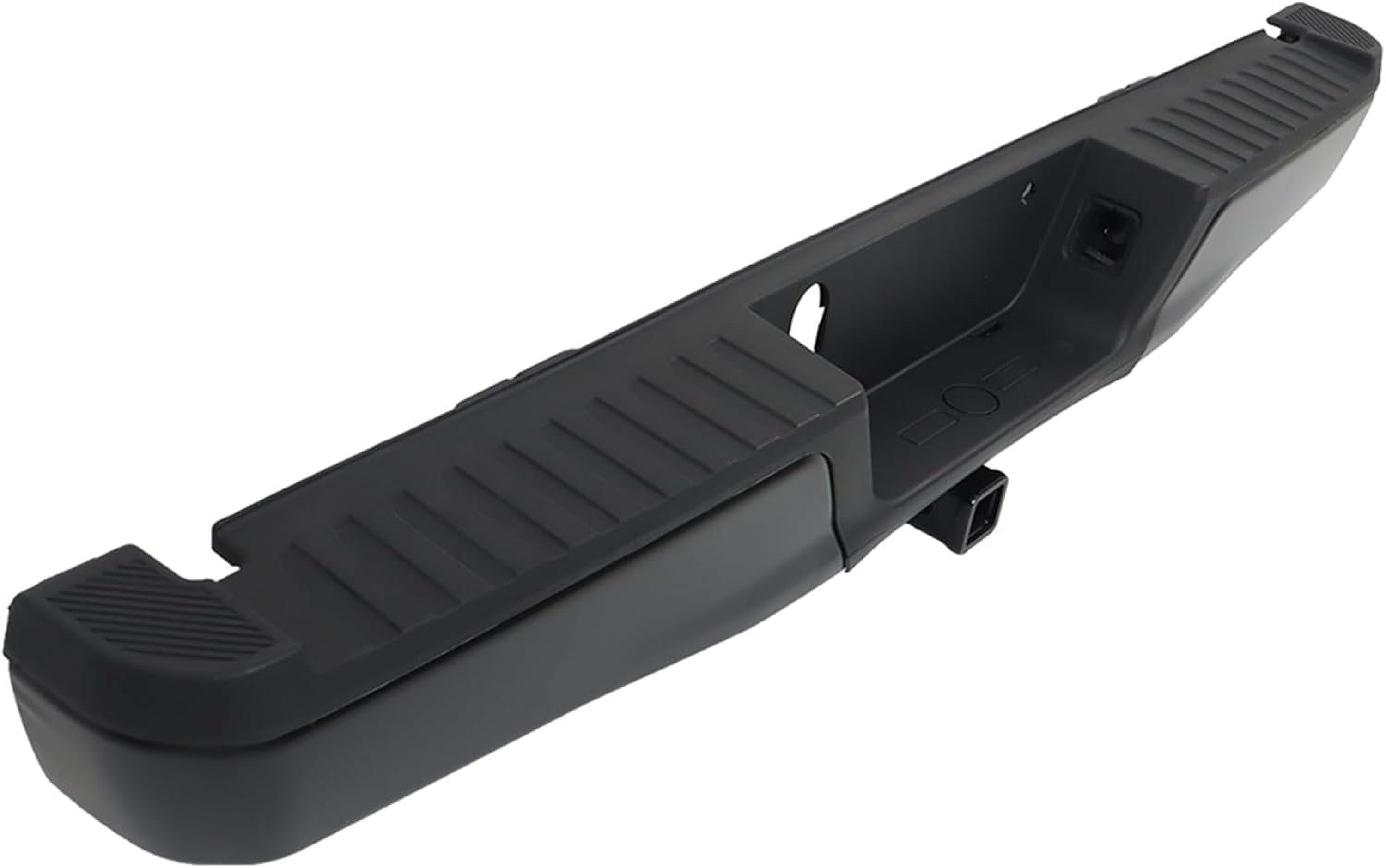 OTTULUR For 2015-2020 Ford F-150 Black Steel Rear Step Bumper Assembly ...