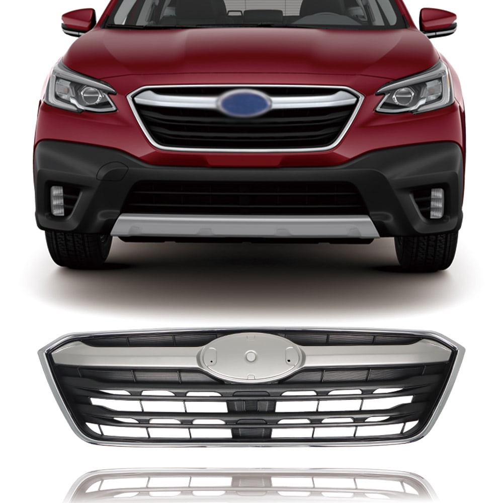 OTTULUR For Subaru Outback 2020-2022 Front Assembly Grille Glossy Black ...
