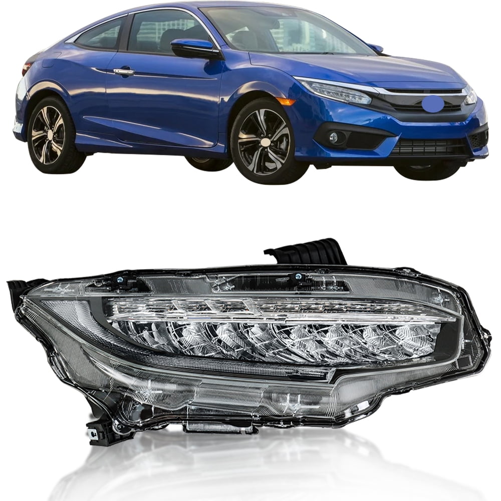 OTTULUR Headlight Assembly Replacement for 2016 2017 2018 2019 Honda ...