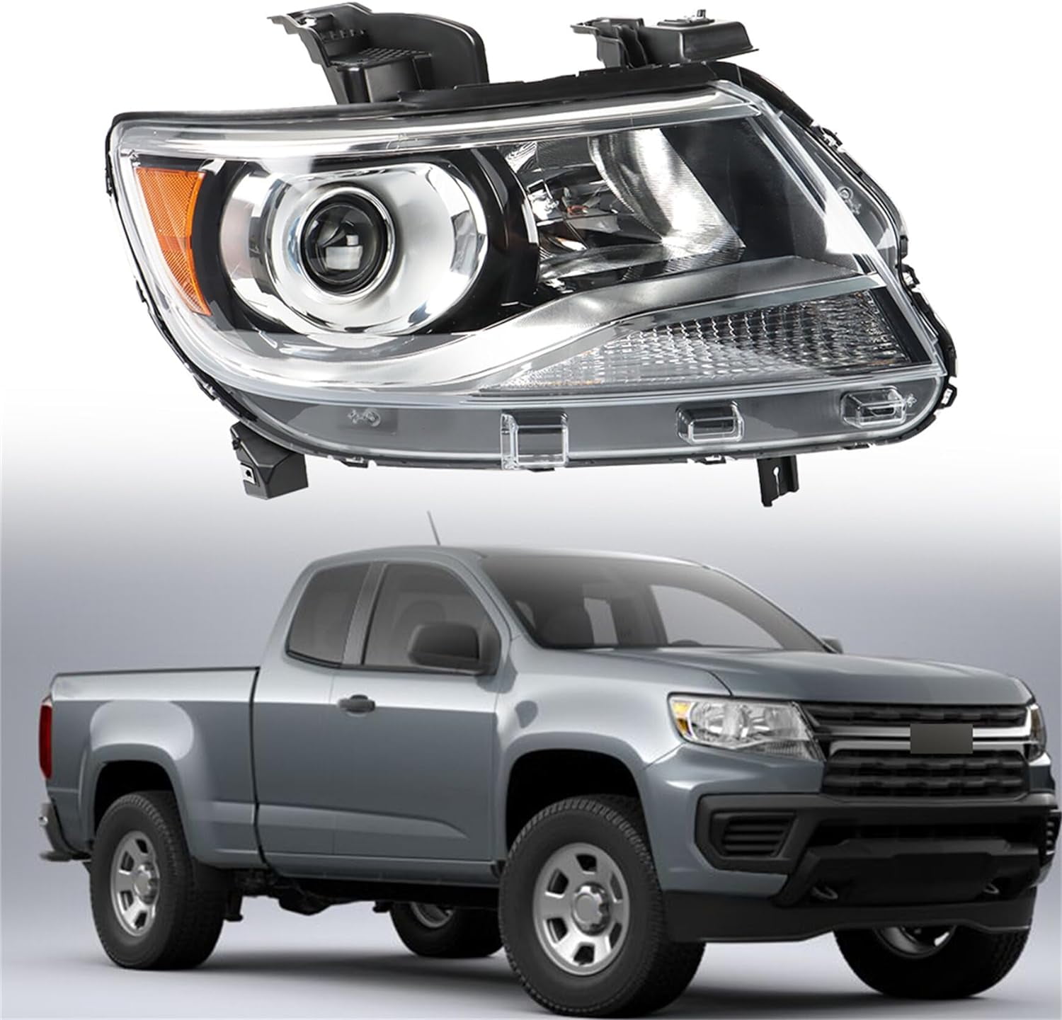 OTTULUR Headlights Assembly Replacement for Colorado LT/Z71/ZR2 2015 ...