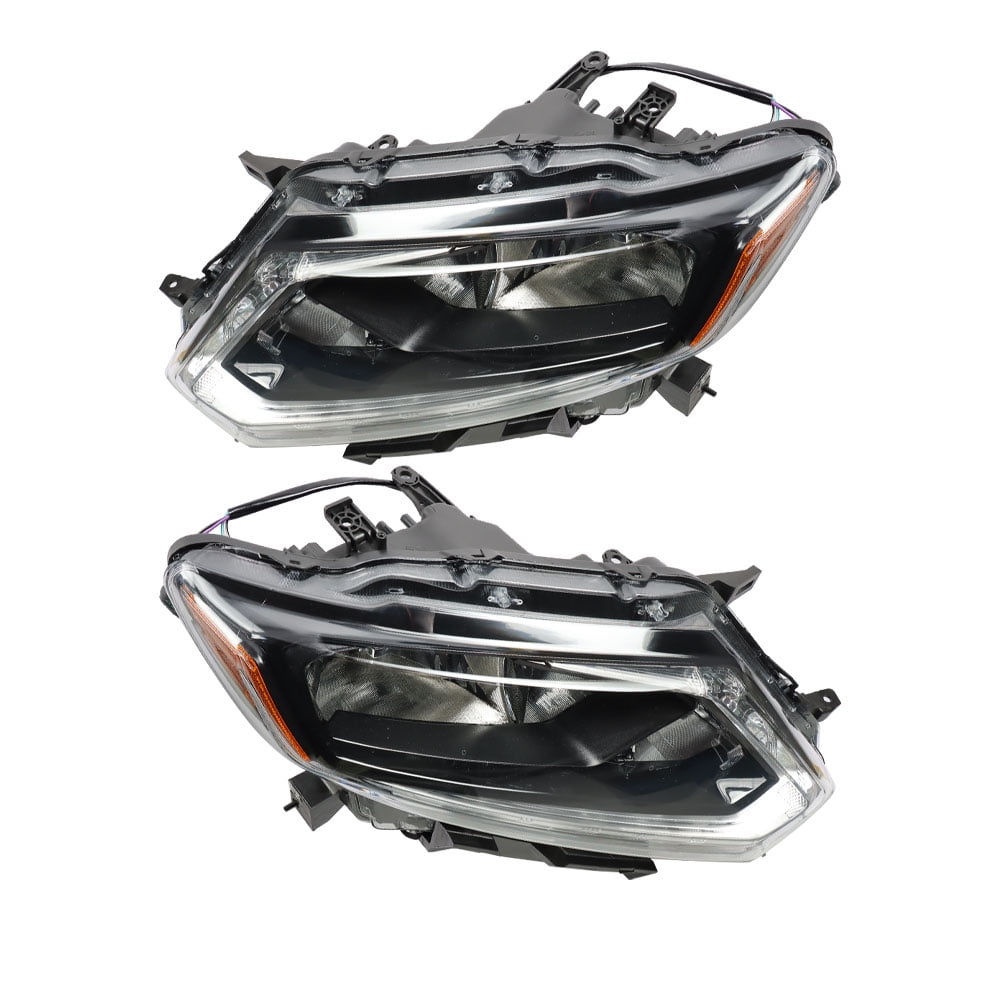 OTTULUR Left&Right Headlight Headlamp w/LED DRL Halogen For 2014-2016 ...