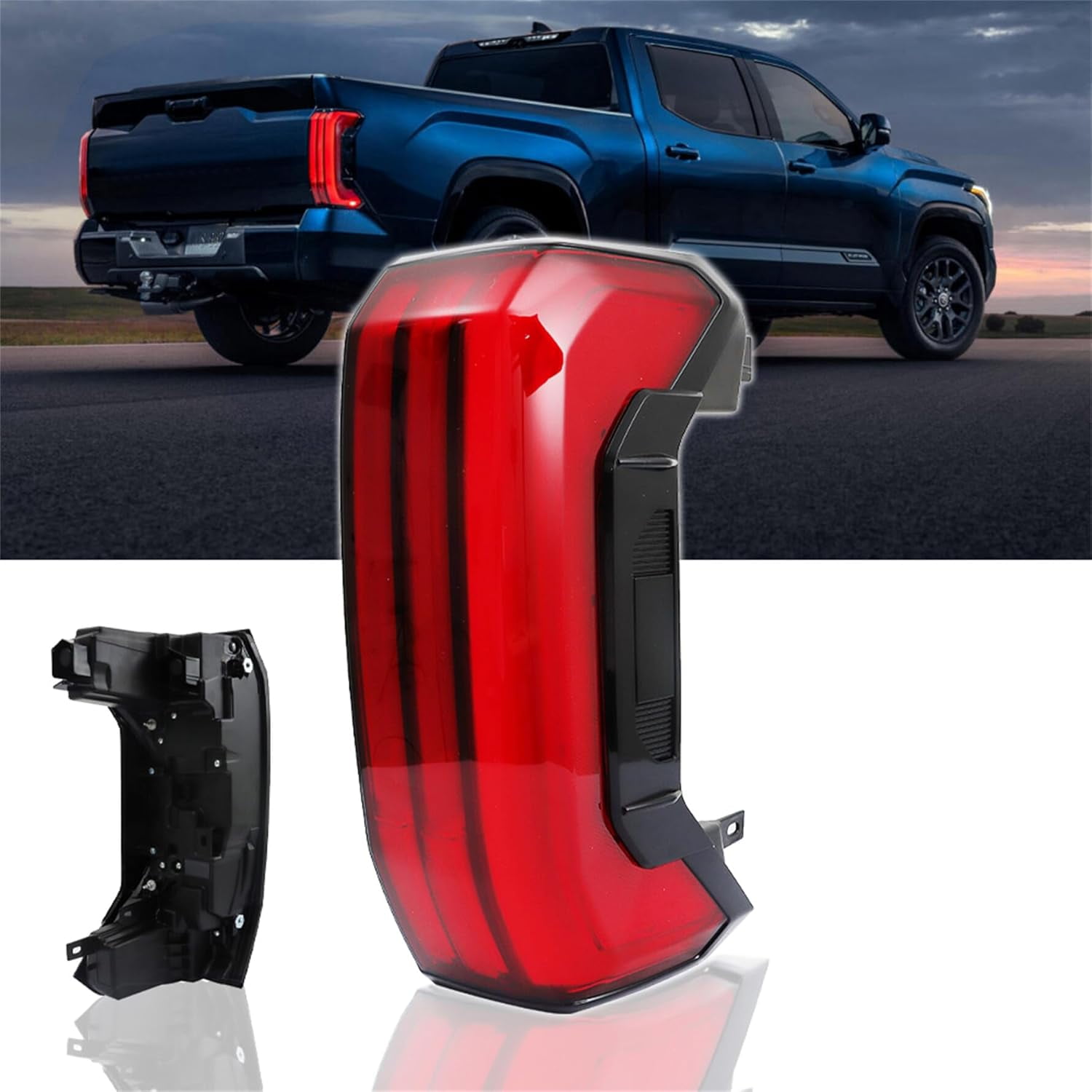 OTTULUR Rear Tail Light Replacement for 2022 2023 Tundra Taillight ...