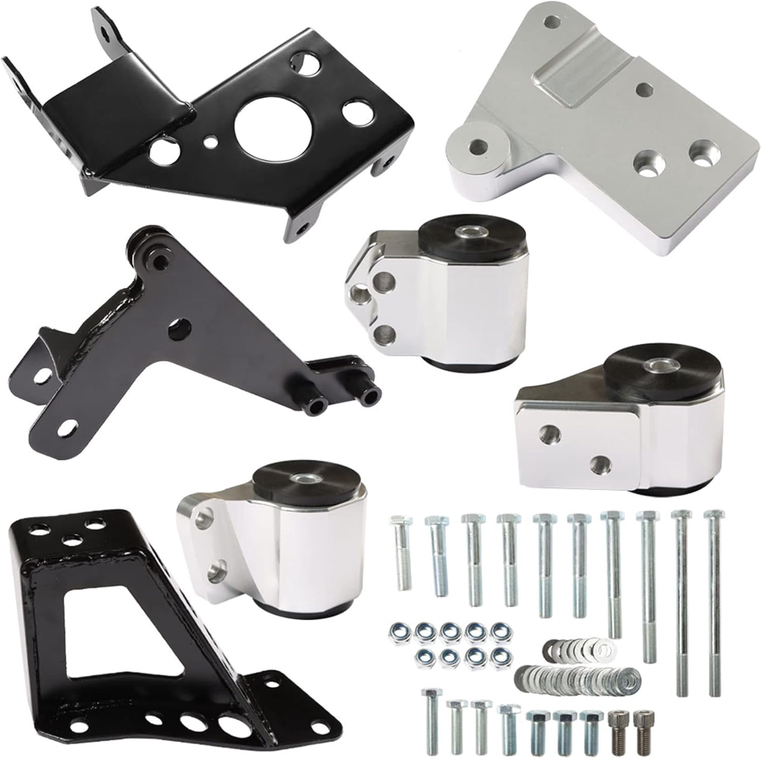 OTTULUR Silver Engine Swap Mount Replacement for 1992-1995 Civic 1994 ...