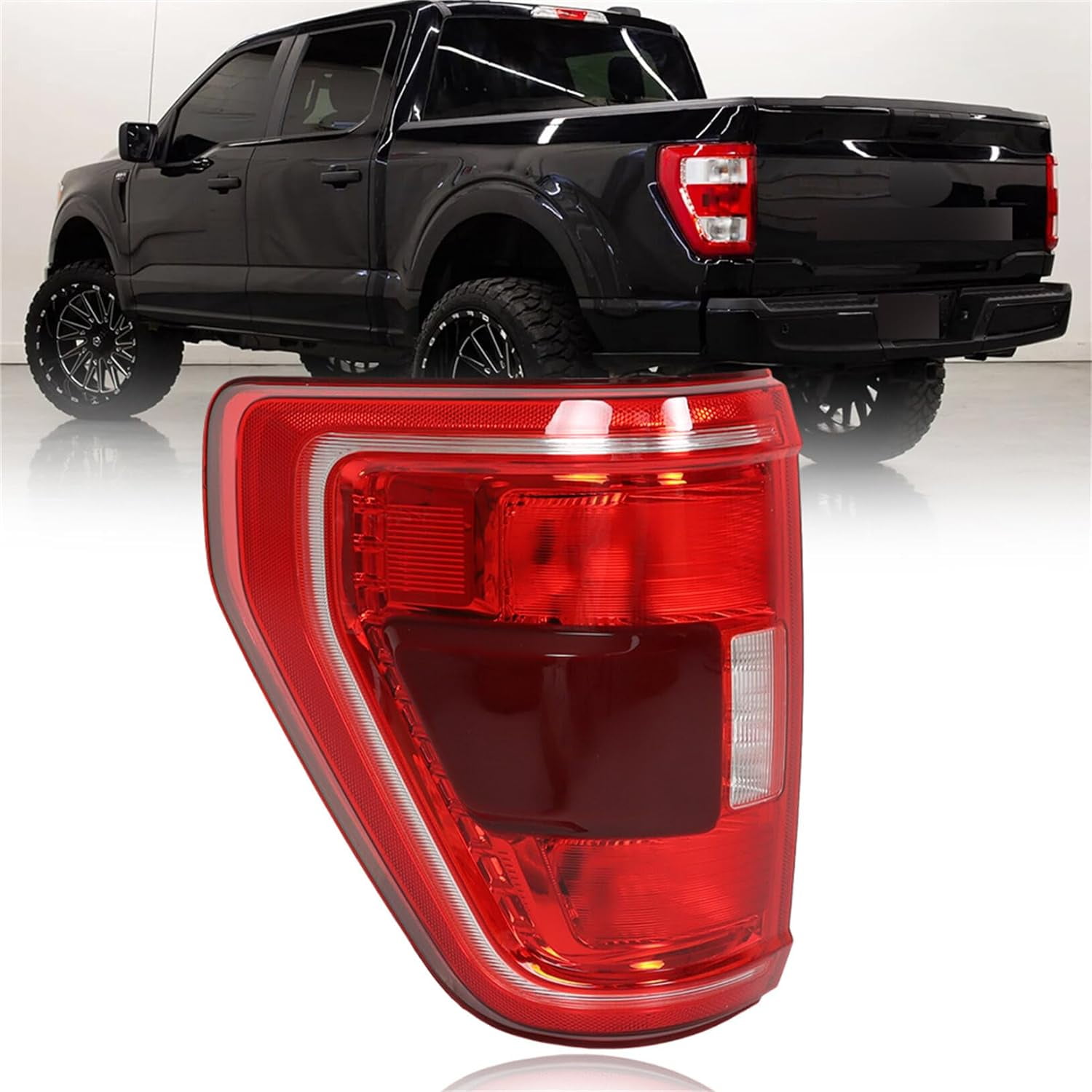 OTTULUR Tail Light Replacement for 2021-2023 Ford F150 XLT Incandescent ...