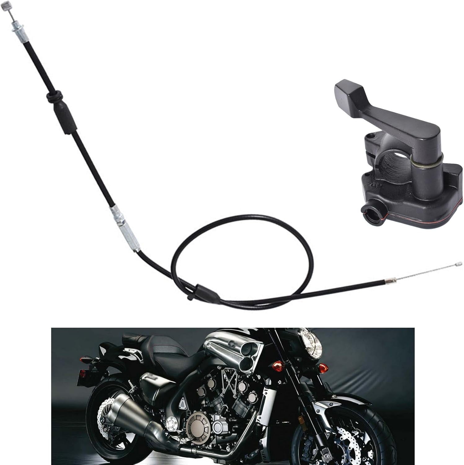 OTTULUR Thumb Throttle Cable Accelerator Handle Assembly Replacement ...